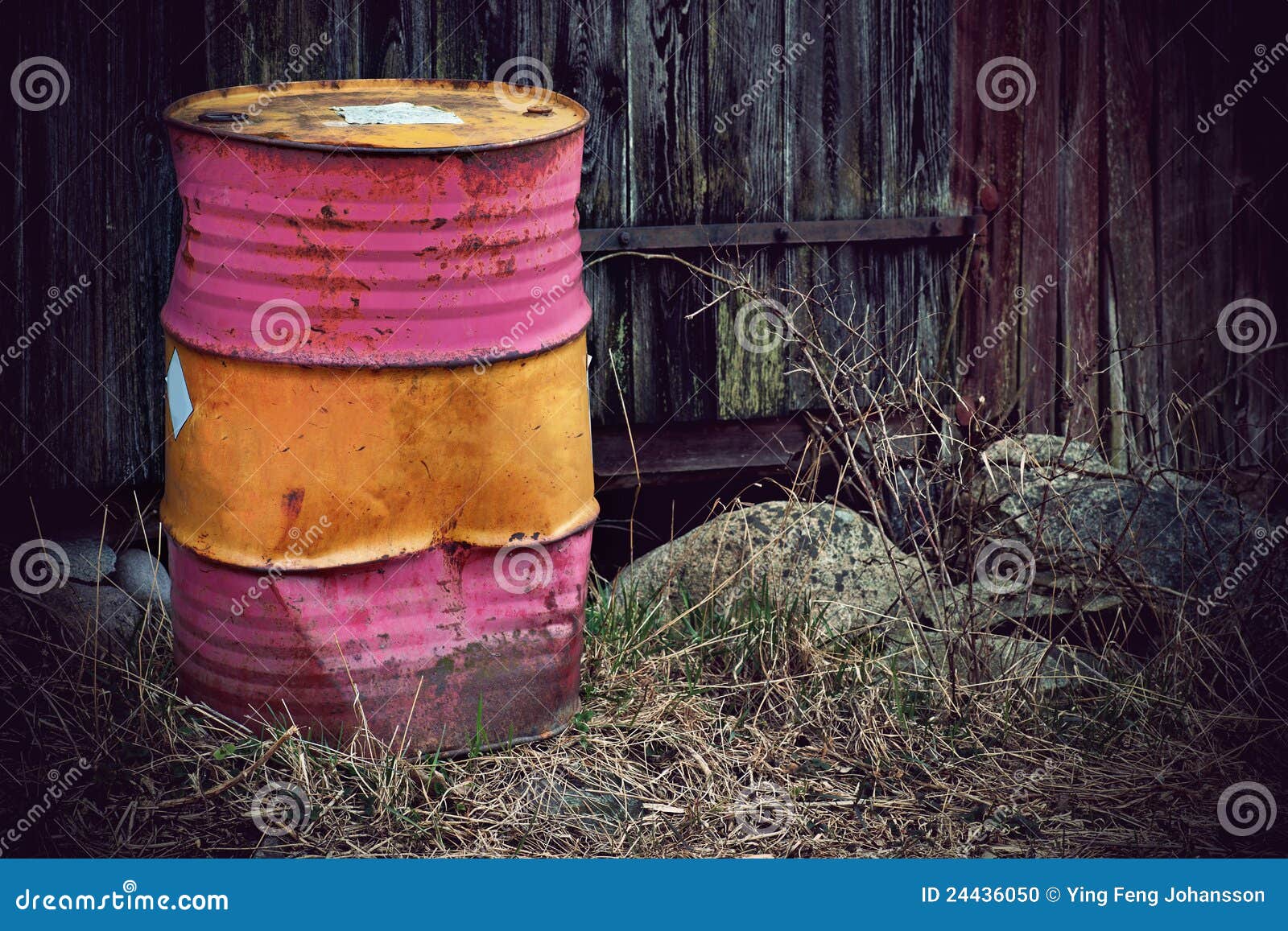 Rusty metal barrel stock photo. Image of rust, barrel - 24436050