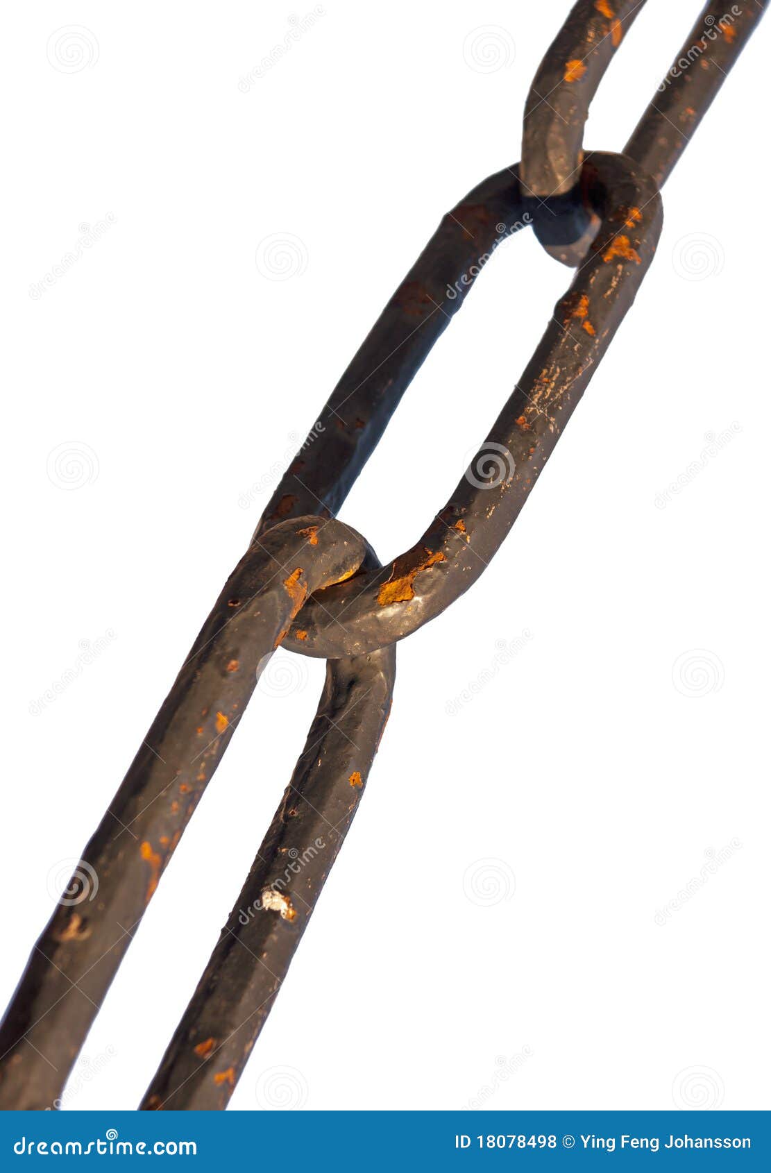Rusty metal chain stock photo. Image of strength, chain - 18078498
