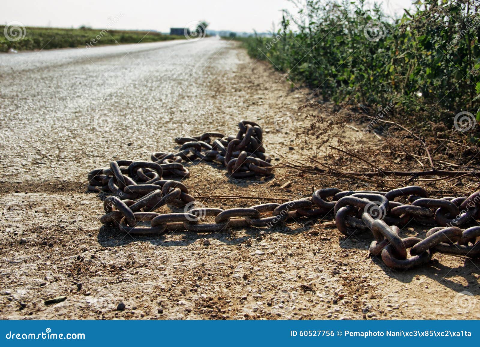 Rusty Metal Chain stock photo. Image of industrial, melting - 60527756