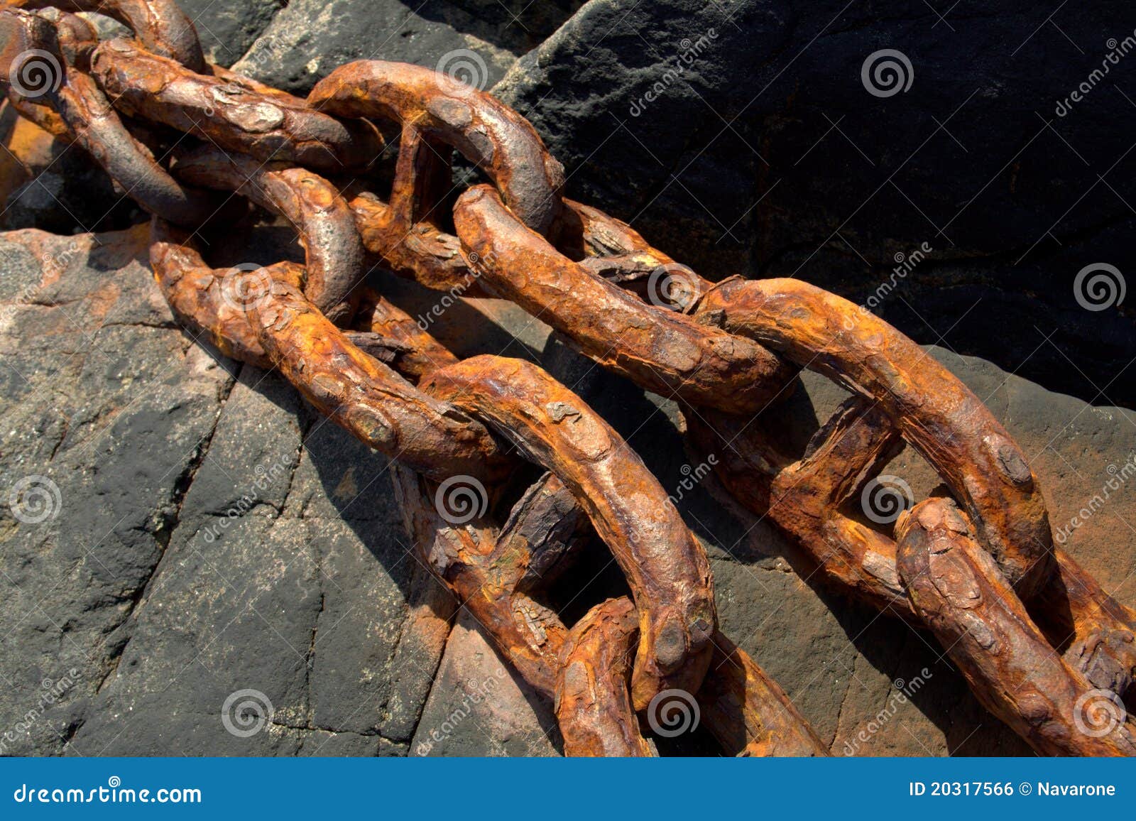 Rusty metal chains stock photo. Image of port, strength - 20317566