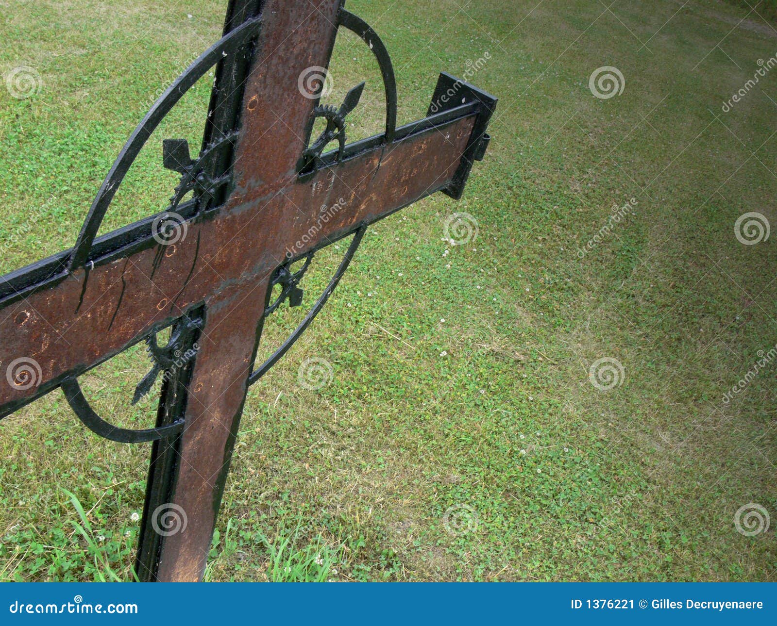 Rusty Metal Cross stock image. Image of iron, cross, religion - 1376221