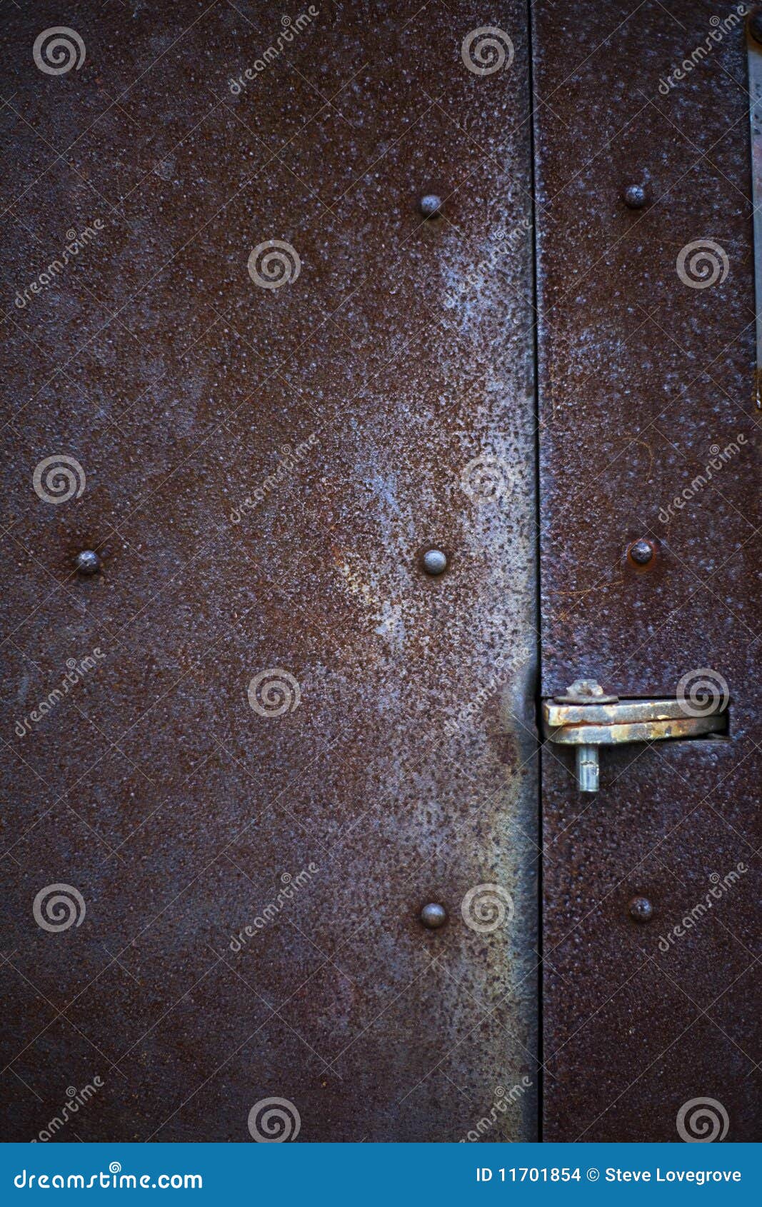 Rusty Metal Door stock photo. Image of rust, iron, hinge - 11701854