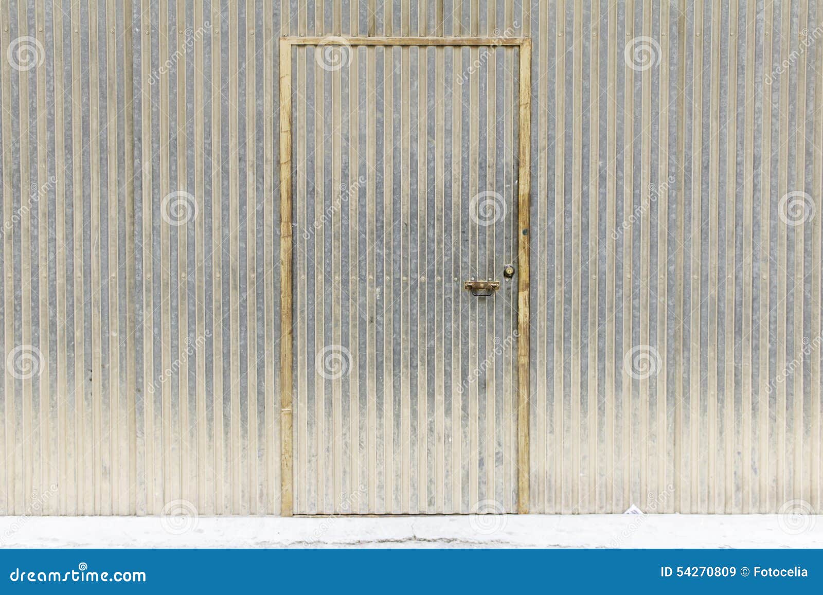 Rusty metal door stock image. Image of metallic, design - 54270809