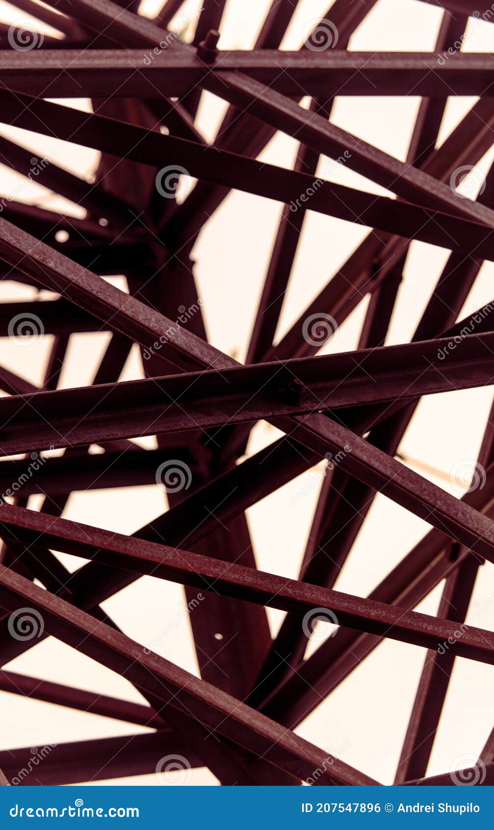 Rusty Metal on an Electric Pole As an Abstract Stock Photo - Image of ...