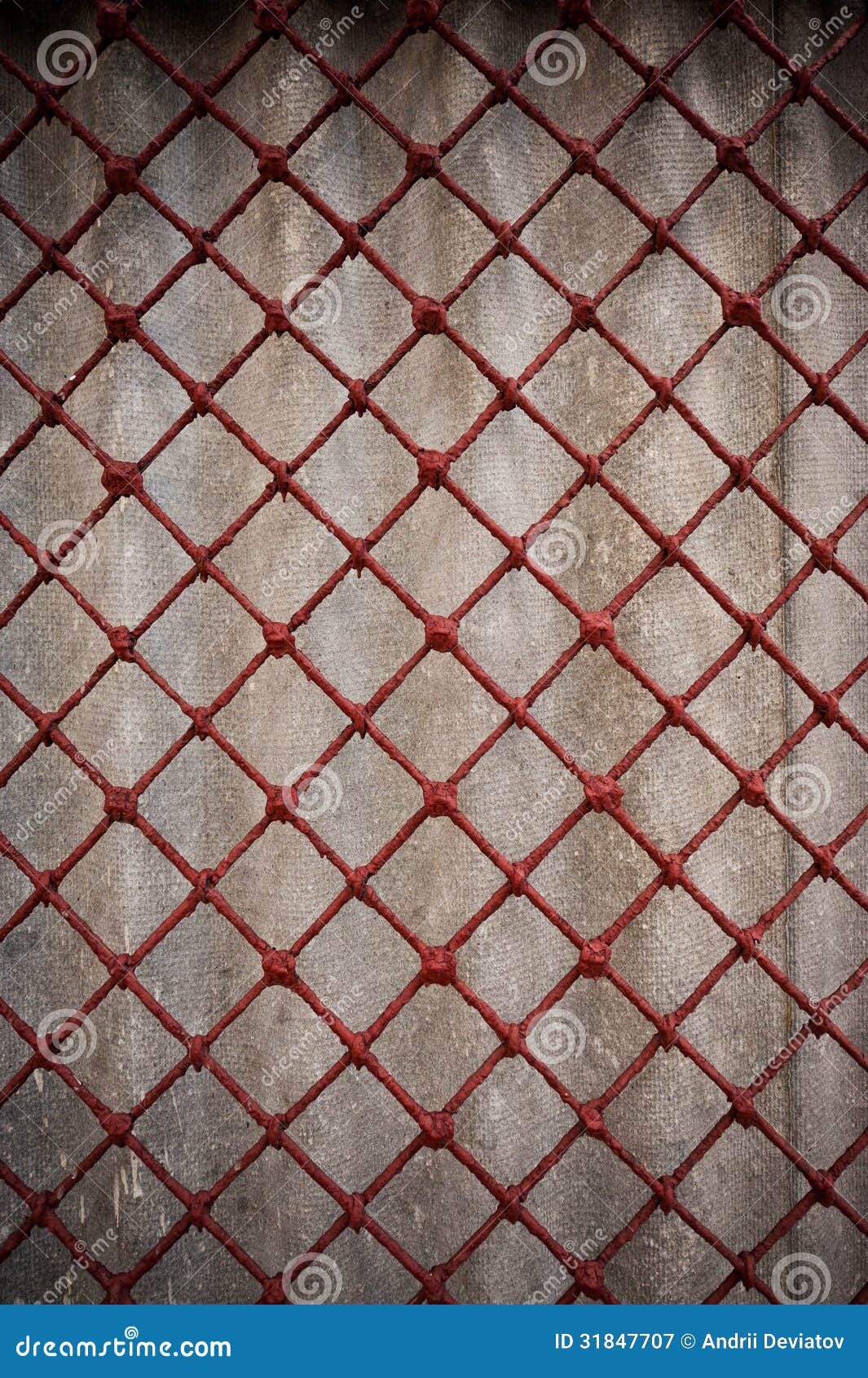 Rusty metal fence stock image. Image of junk, metallic - 31847707