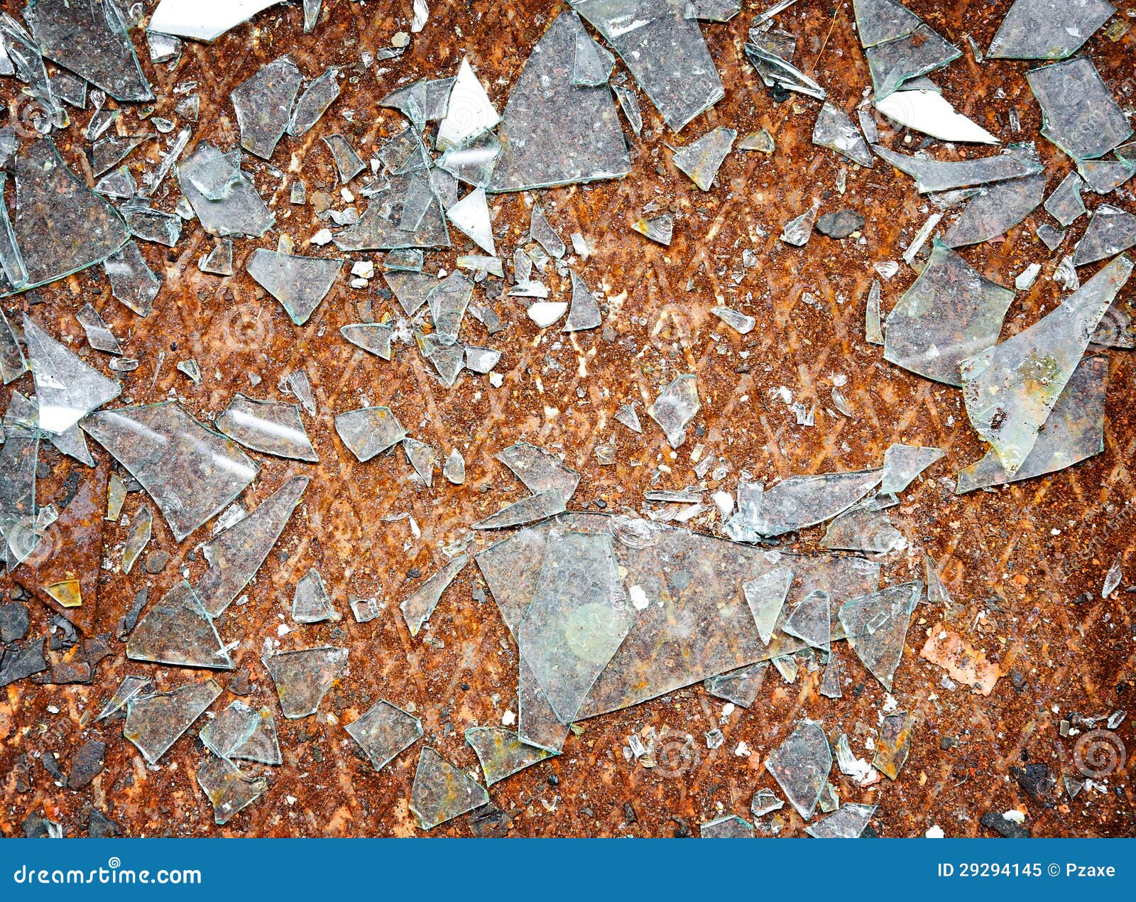 Rusty Metal Floor With Shards Background Royalty Free Stock Photo ...