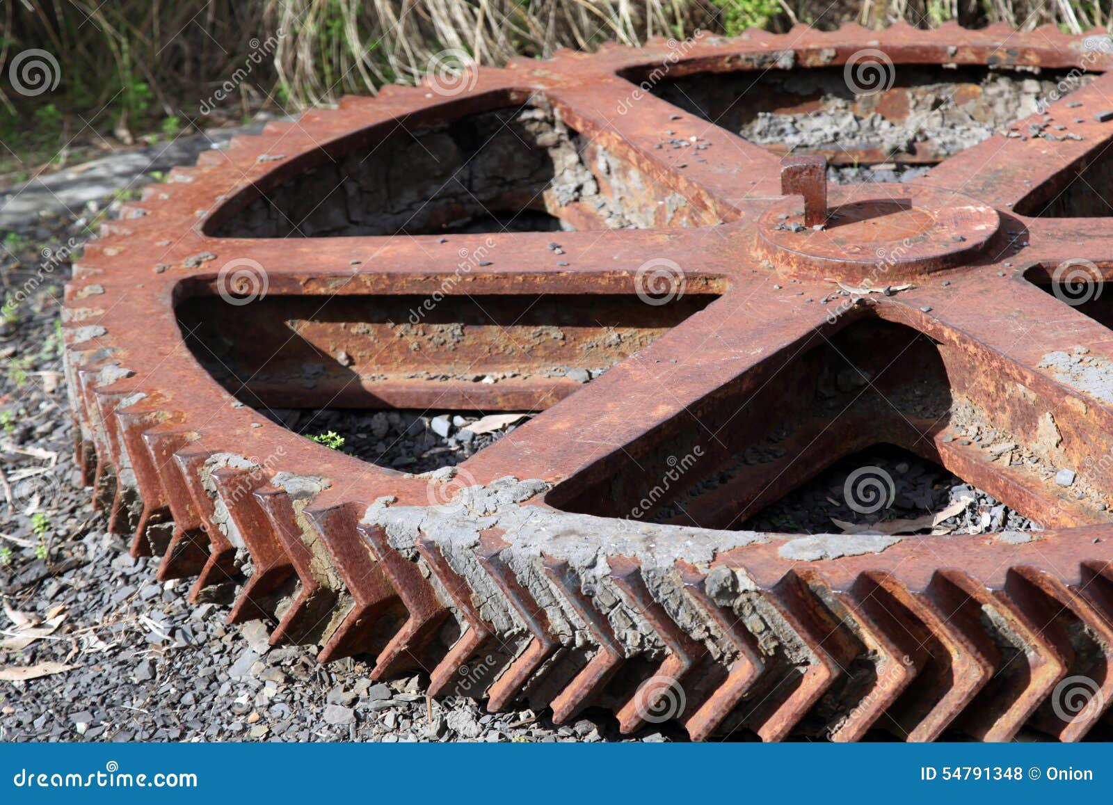 Rusty metal gear stock photo. Image of rusty, rust, shape - 54791348