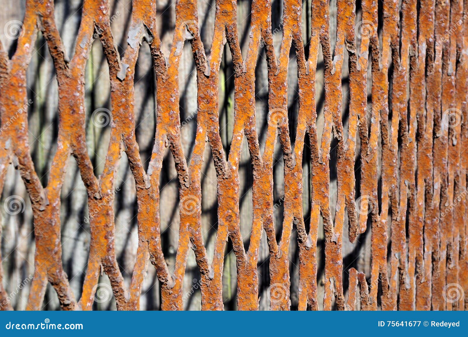 Rusty metal grate stock image. Image of outdoors, rusty - 75641677