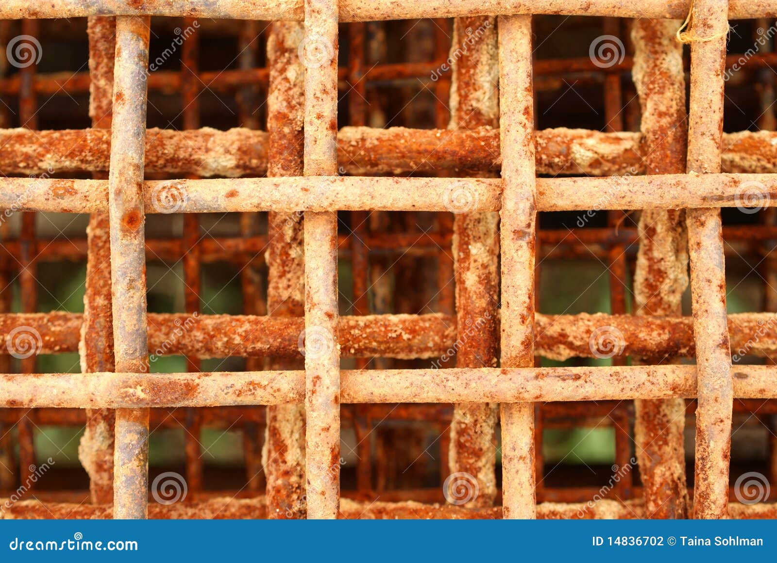 Rusty Metal Grid - Oxidation Stock Photo - Image of detail, wallpaper ...