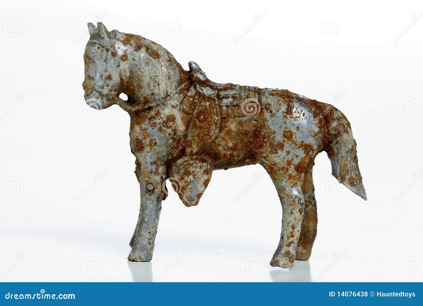 Rusty metal horse stock photo. Image of horse, close - 14076438