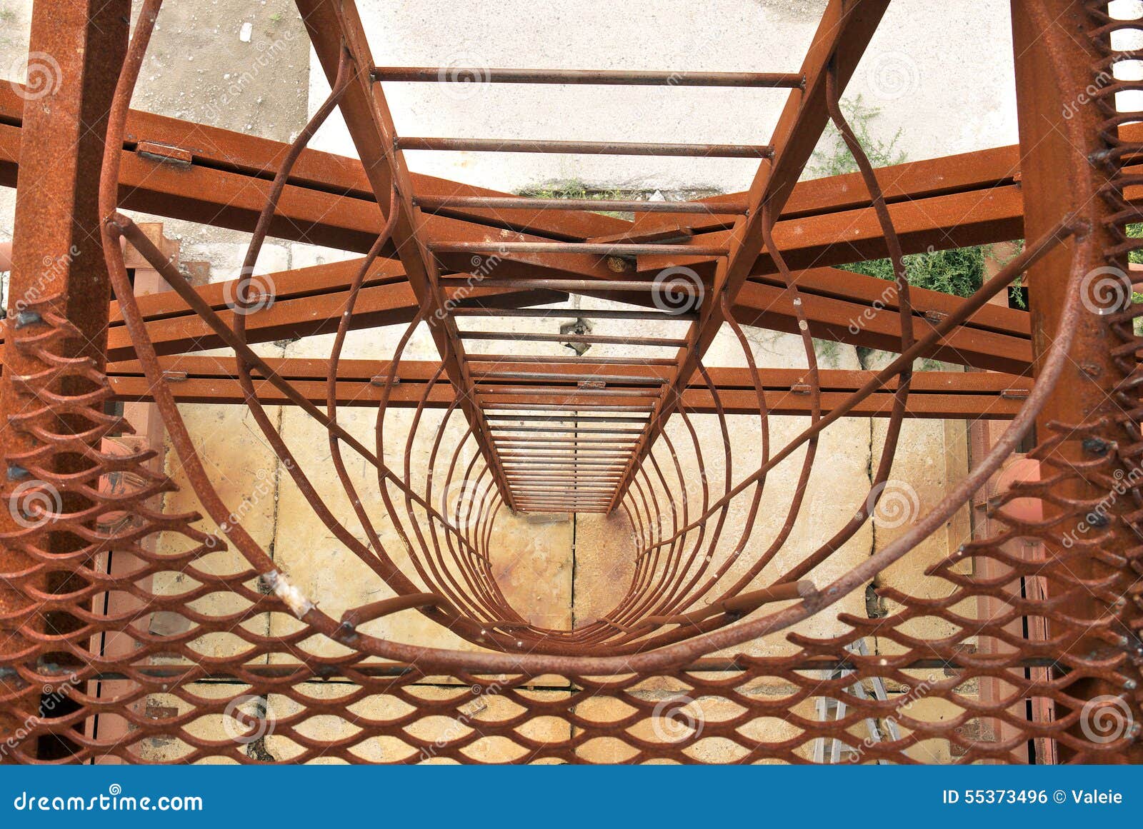 Rusty metal ladder stock photo. Image of rung, rust, altitude - 55373496