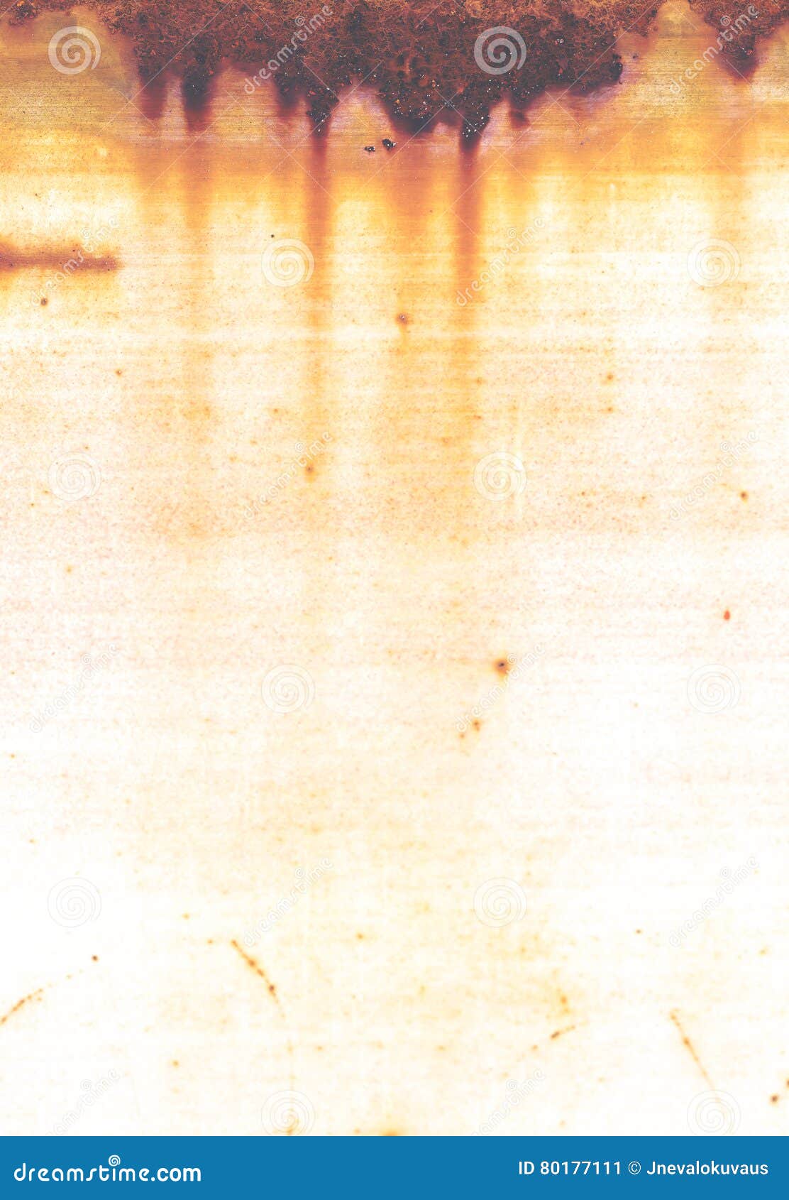 Rusty metal with leaks. stock image. Image of rough, design - 80177111