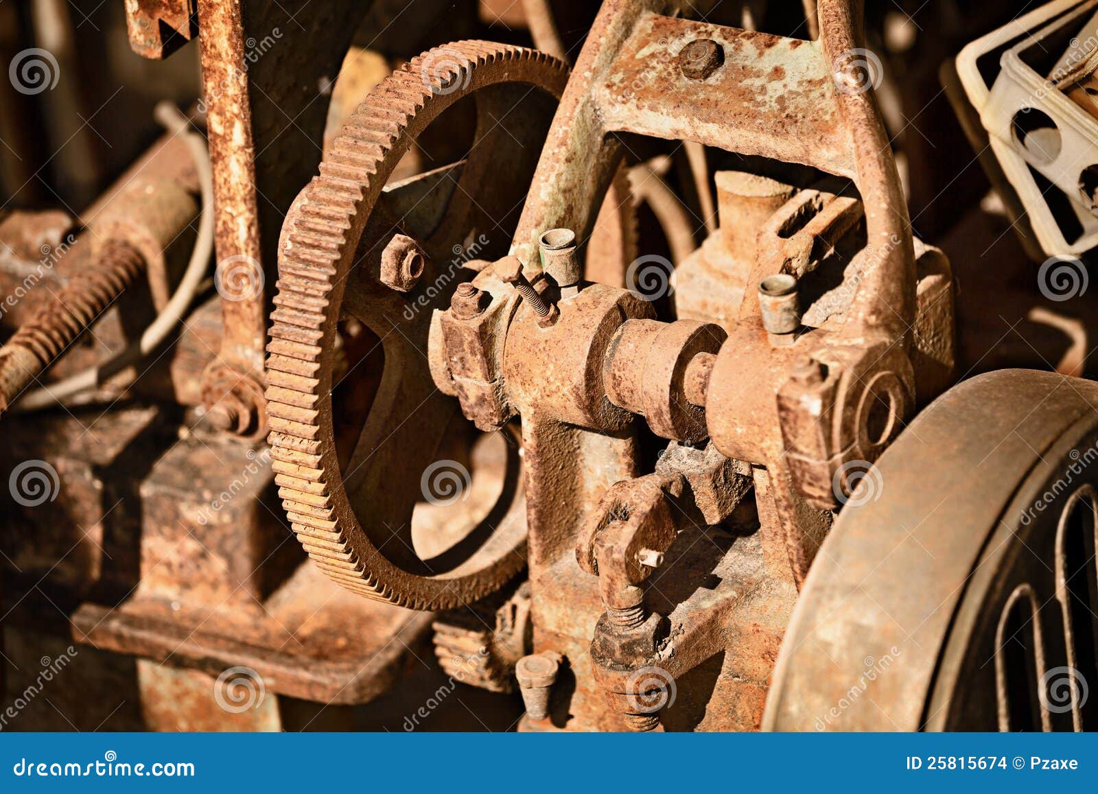 Rusty metal mechanism stock photo. Image of corrosion - 25815674