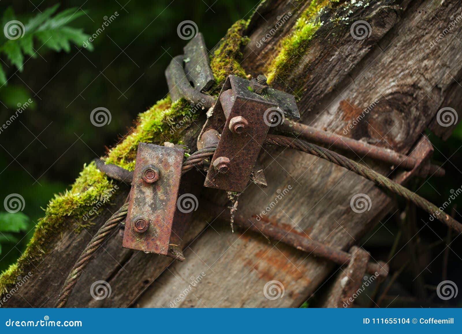 Rusty Metal Objects, Frames, Cables Stock Photo - Image of garbage ...