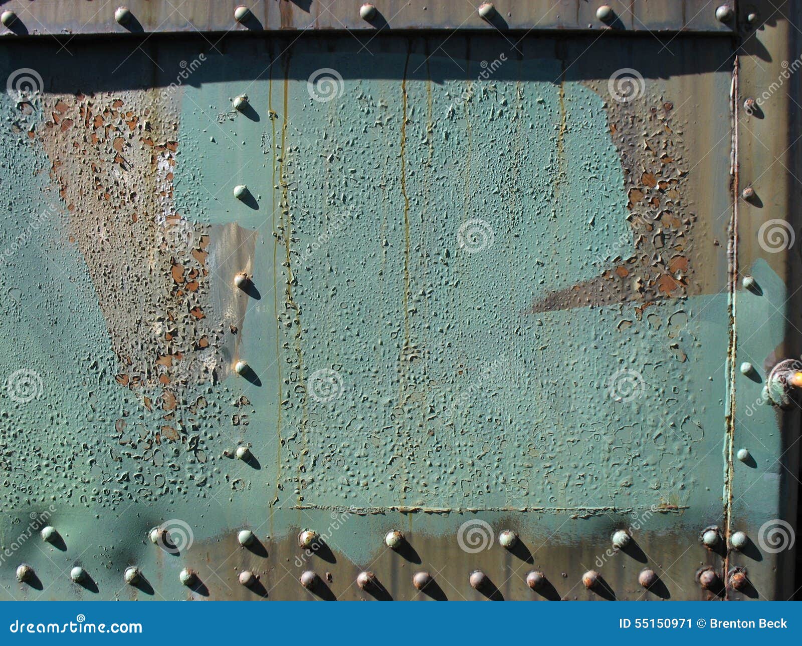 Rusty Metal Panel stock image. Image of metal, rusty - 55150971