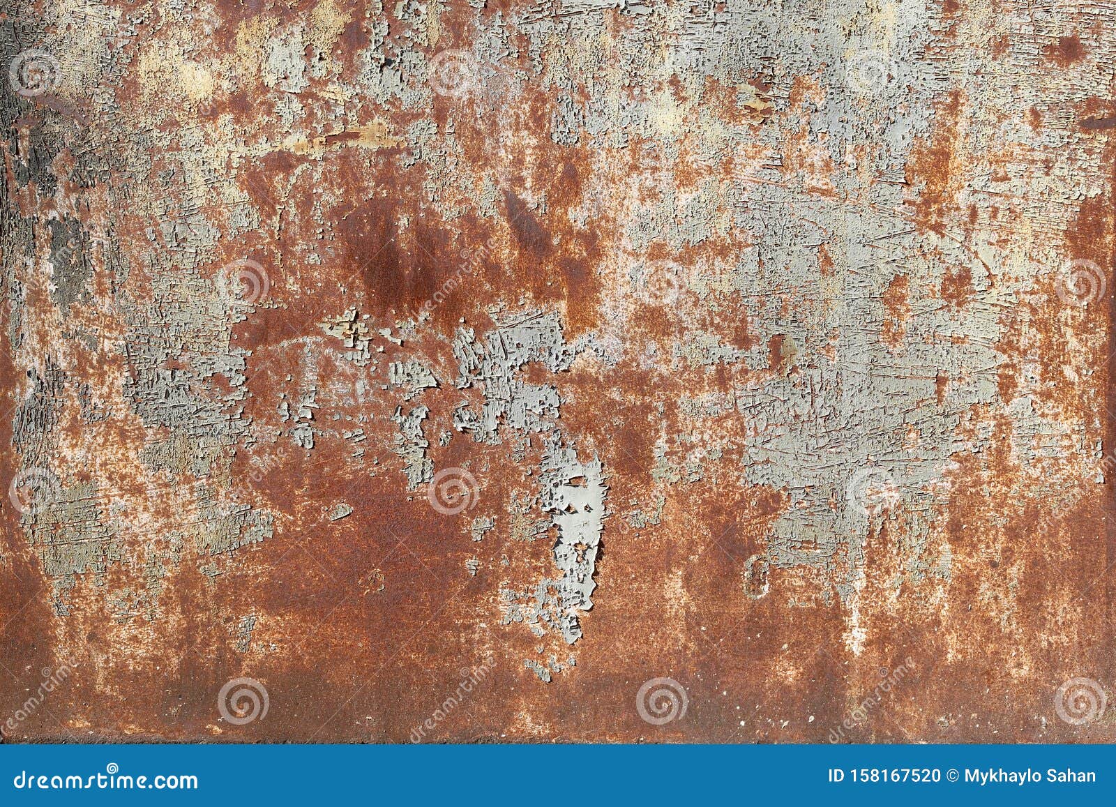 Rusted Metal Band Texture