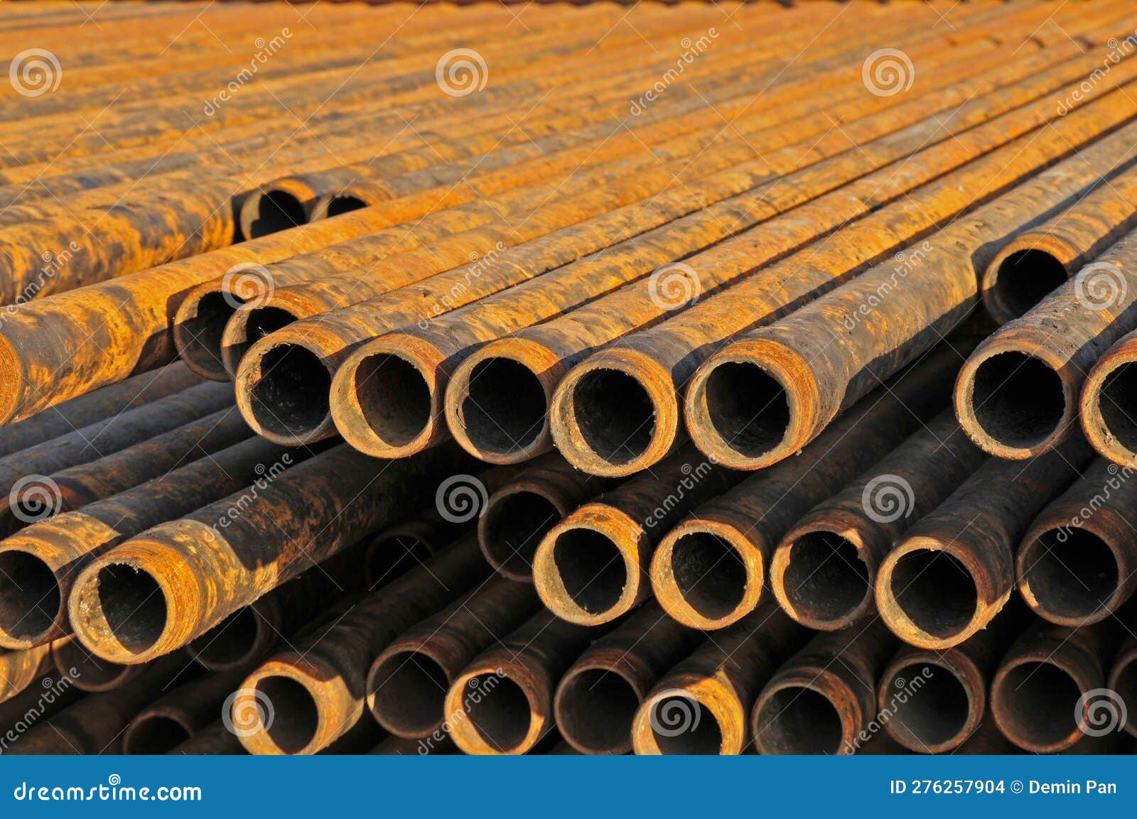 The rusty metal pipe stock photo. Image of process, development - 276257904