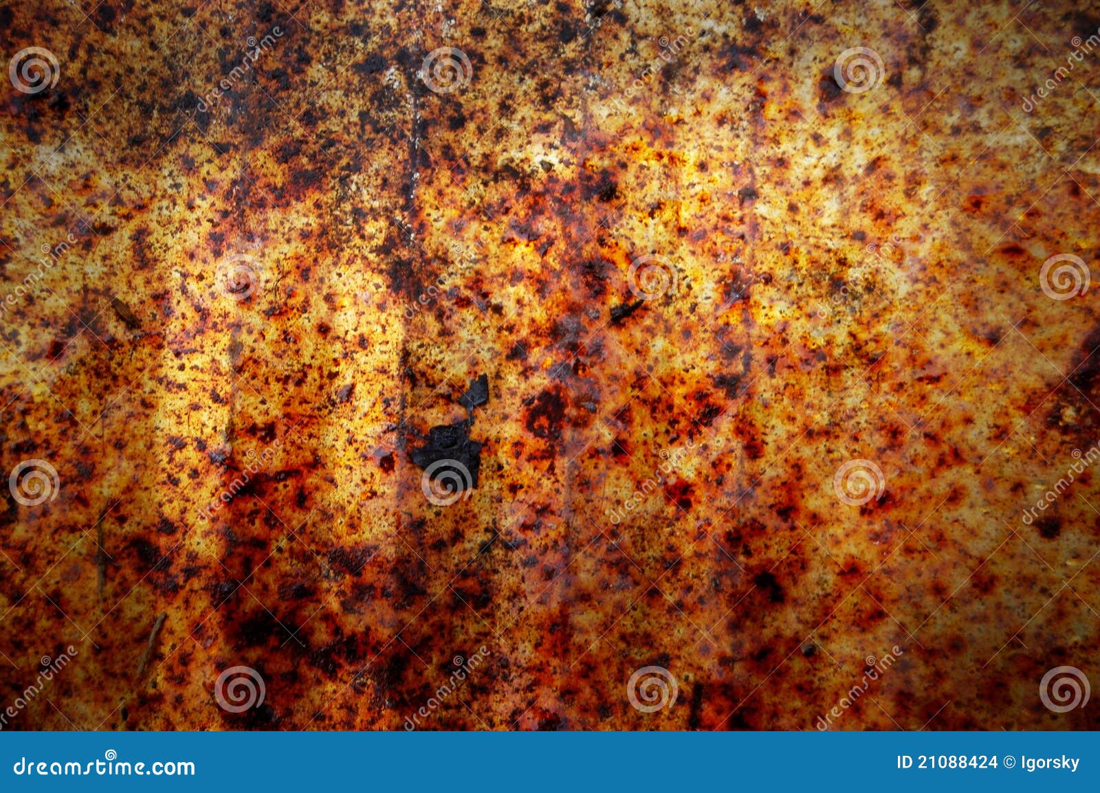 Rusty metal plate stock photo. Image of aluminium, stain - 21088424