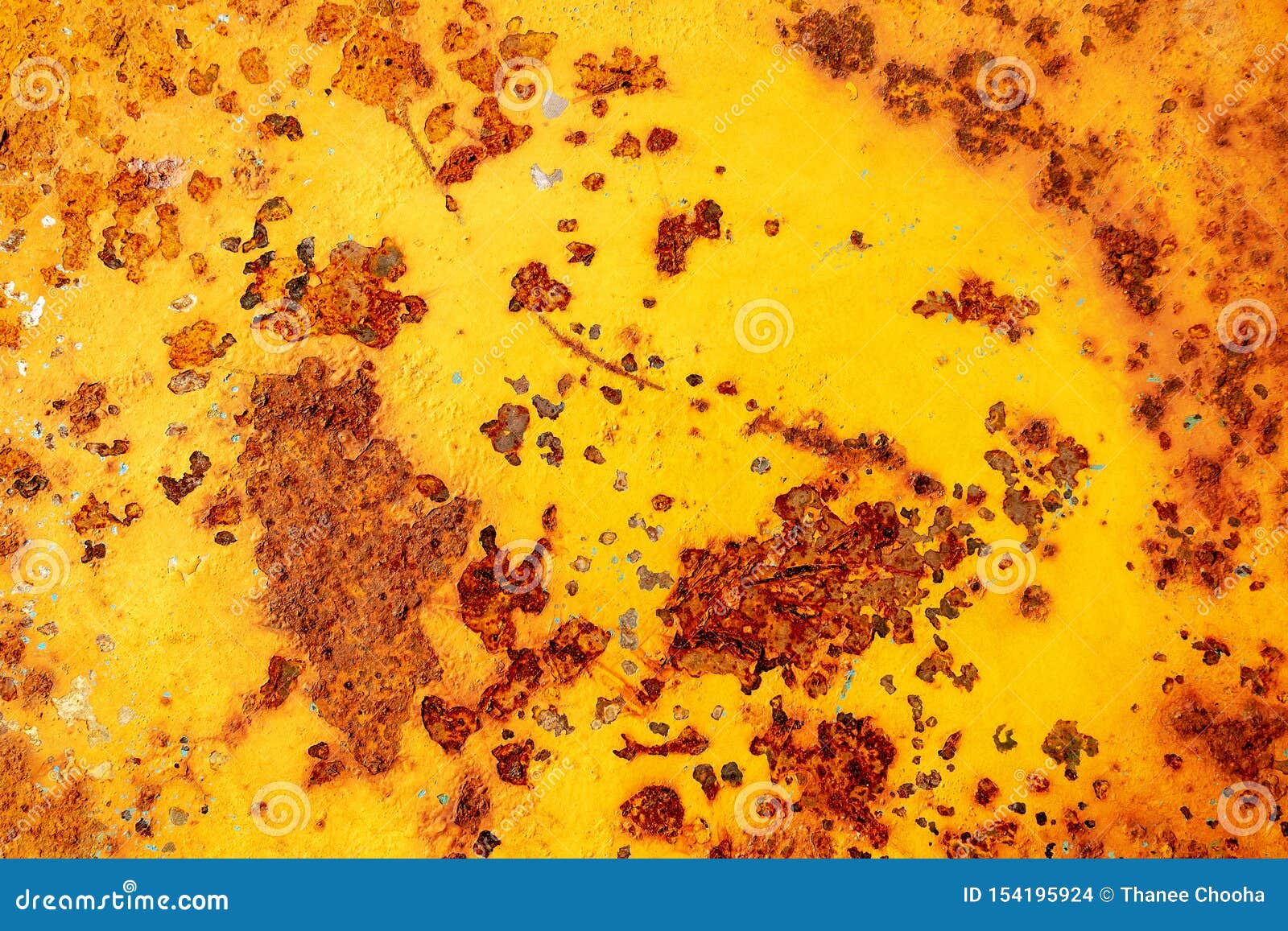 Rusty Metal Plate or Old Metal, Yellow Steel Metal Rust Surface Texture ...