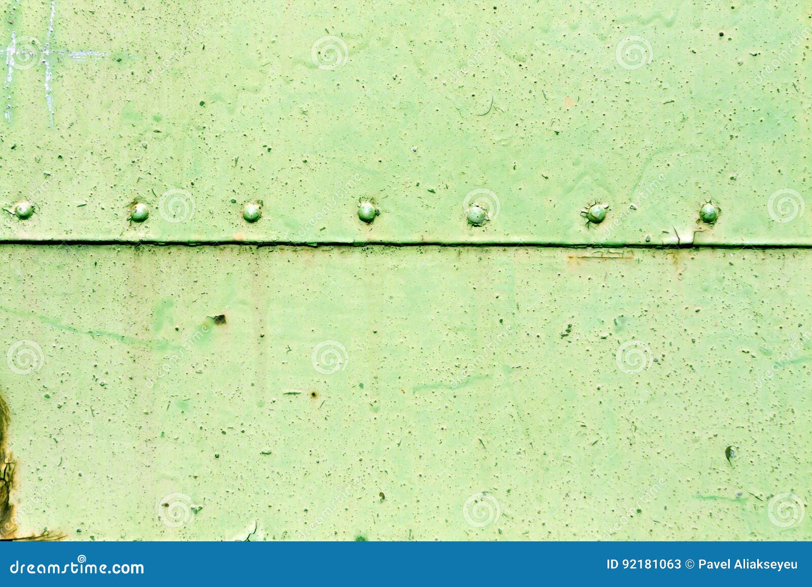 Rusty Metal Plate Surface with Rivets. Stock Image - Image of grunge ...