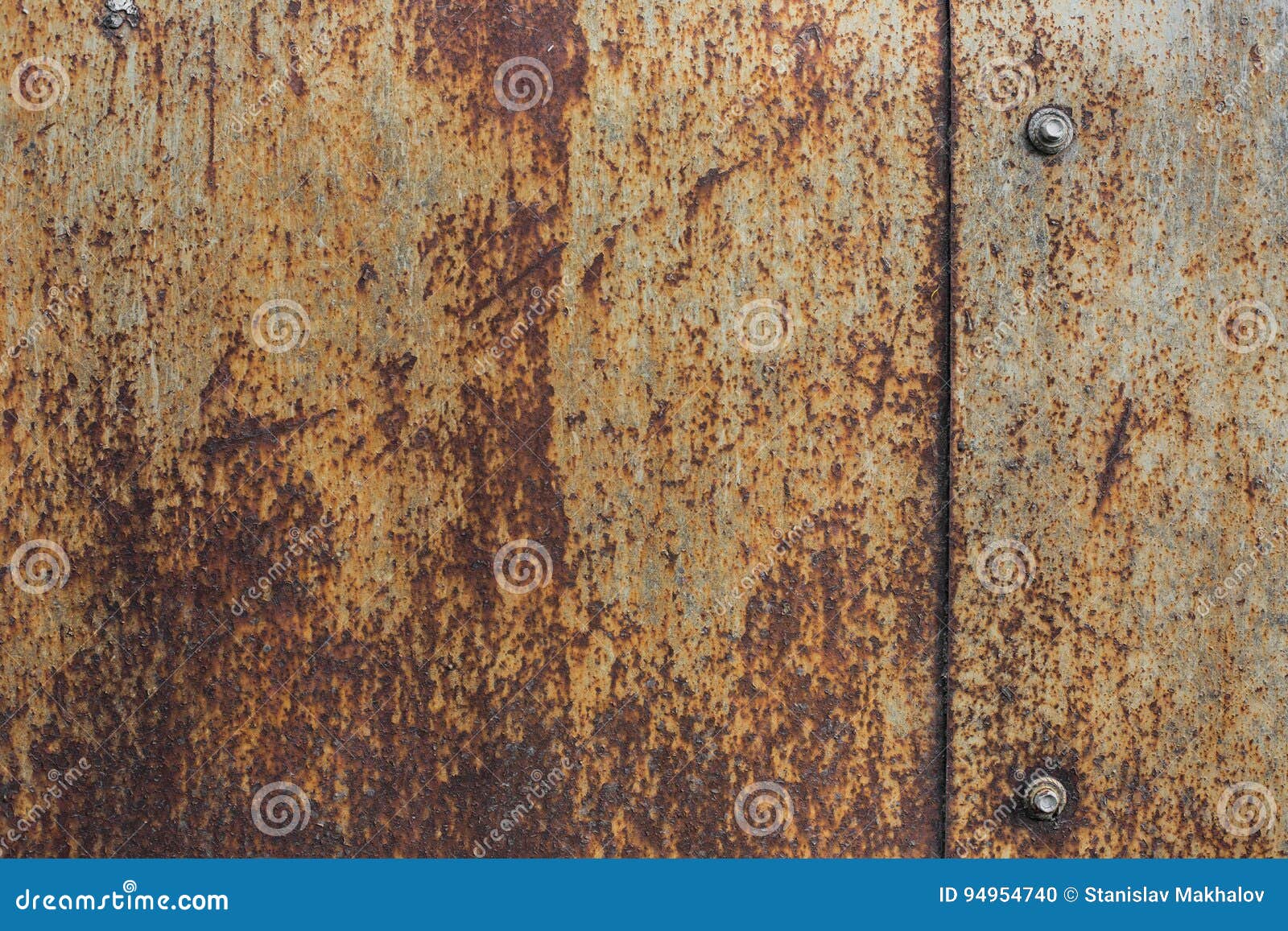 Rusted Metal Plates Texture