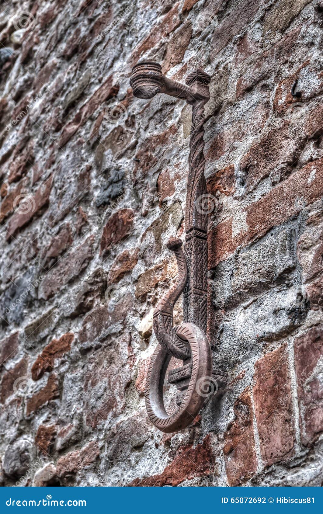 Rusty metal ring stock photo. Image of building, rusty - 65072692