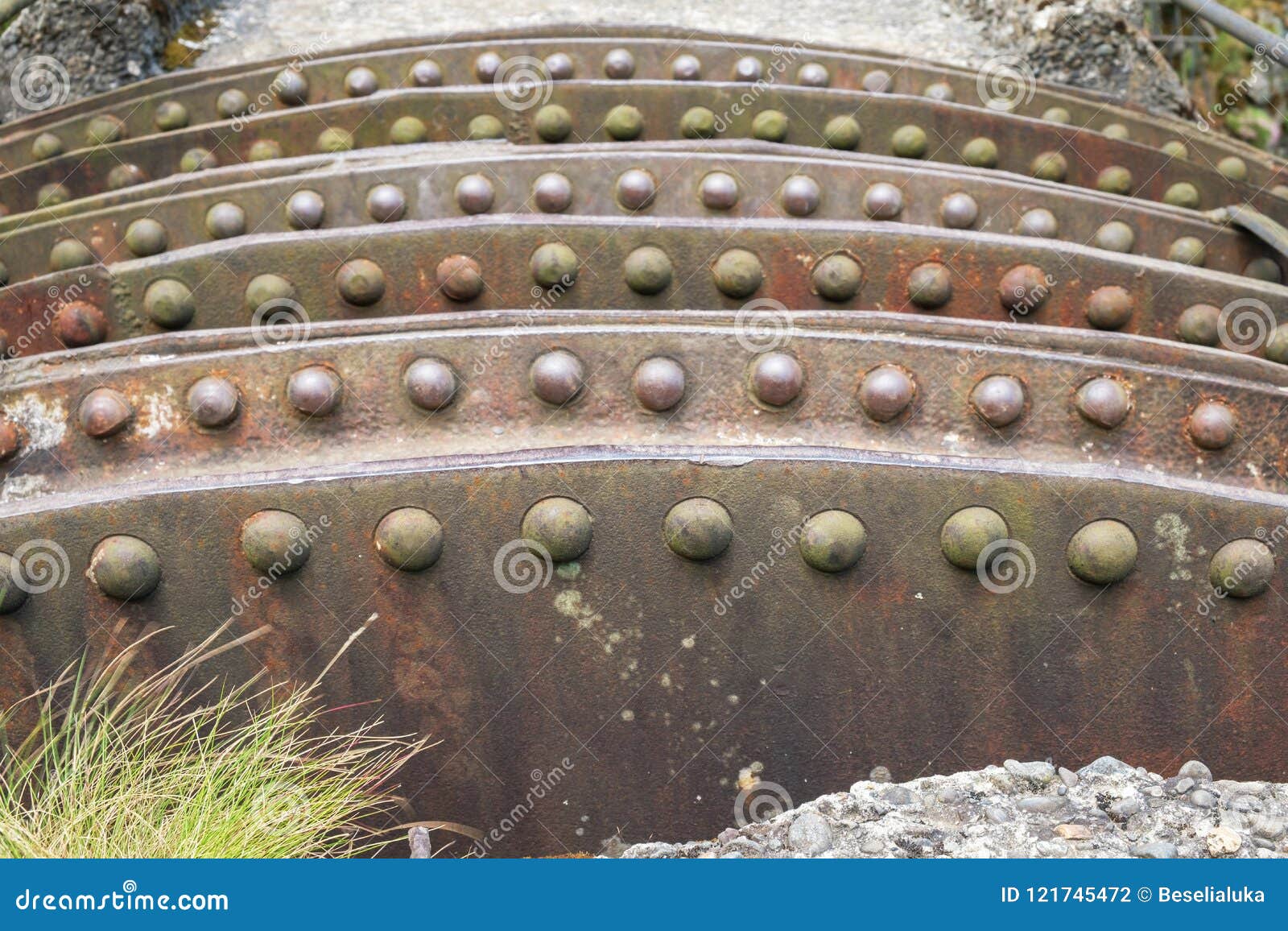 Rusty metal rings stock photo. Image of grungy, textured - 121745472