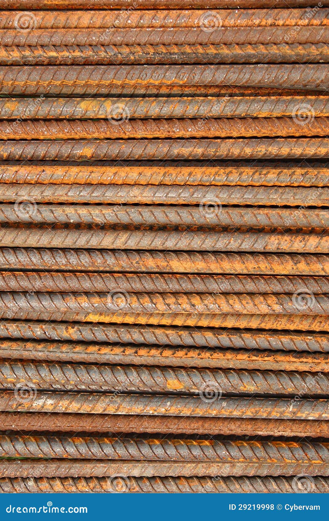 Rusty Metal Rods Background Stock Photo - Image of metal, corode: 29219998