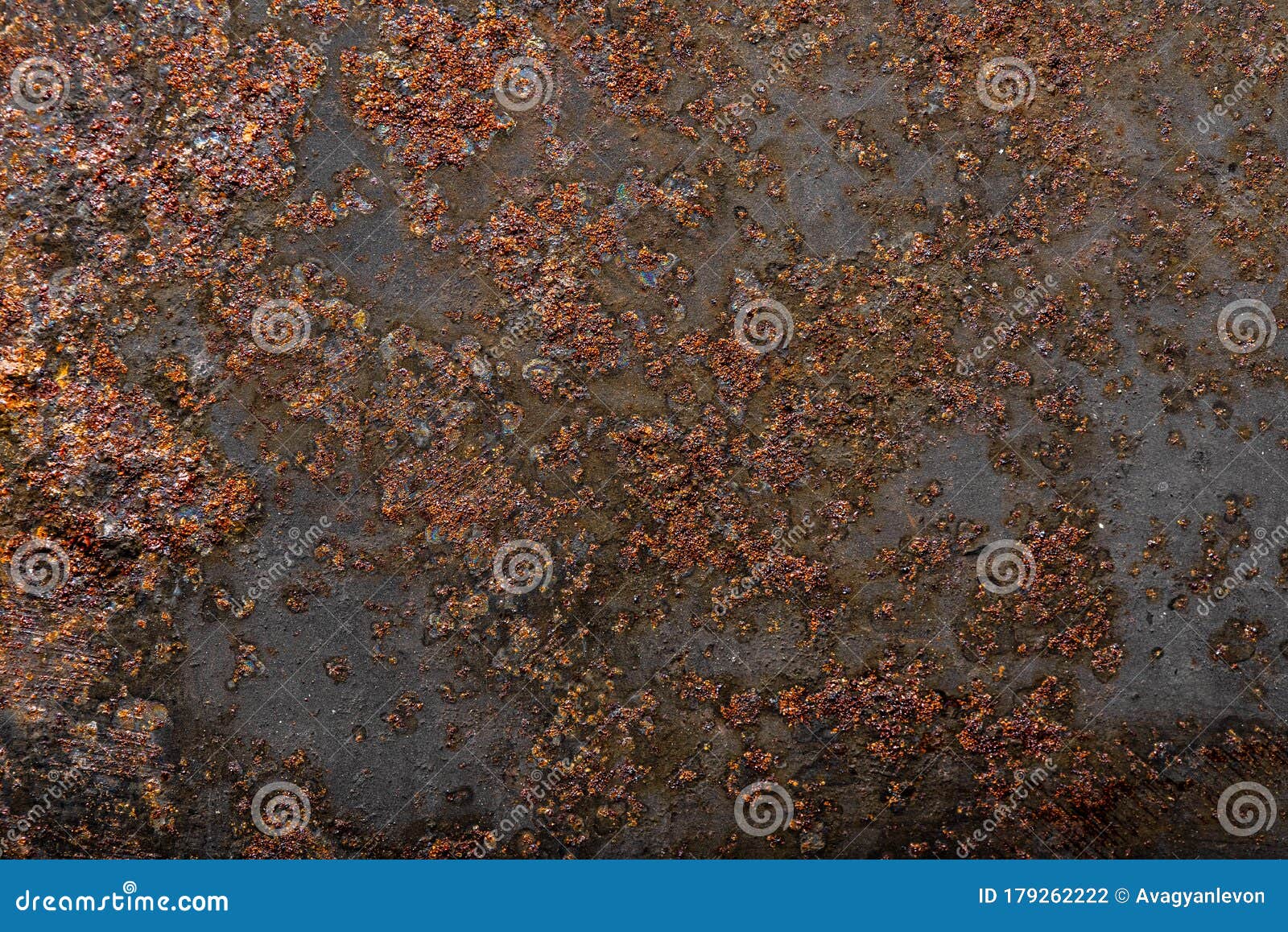 Rusty Metal stock photo. Image of damaged, metal, aged - 179262222