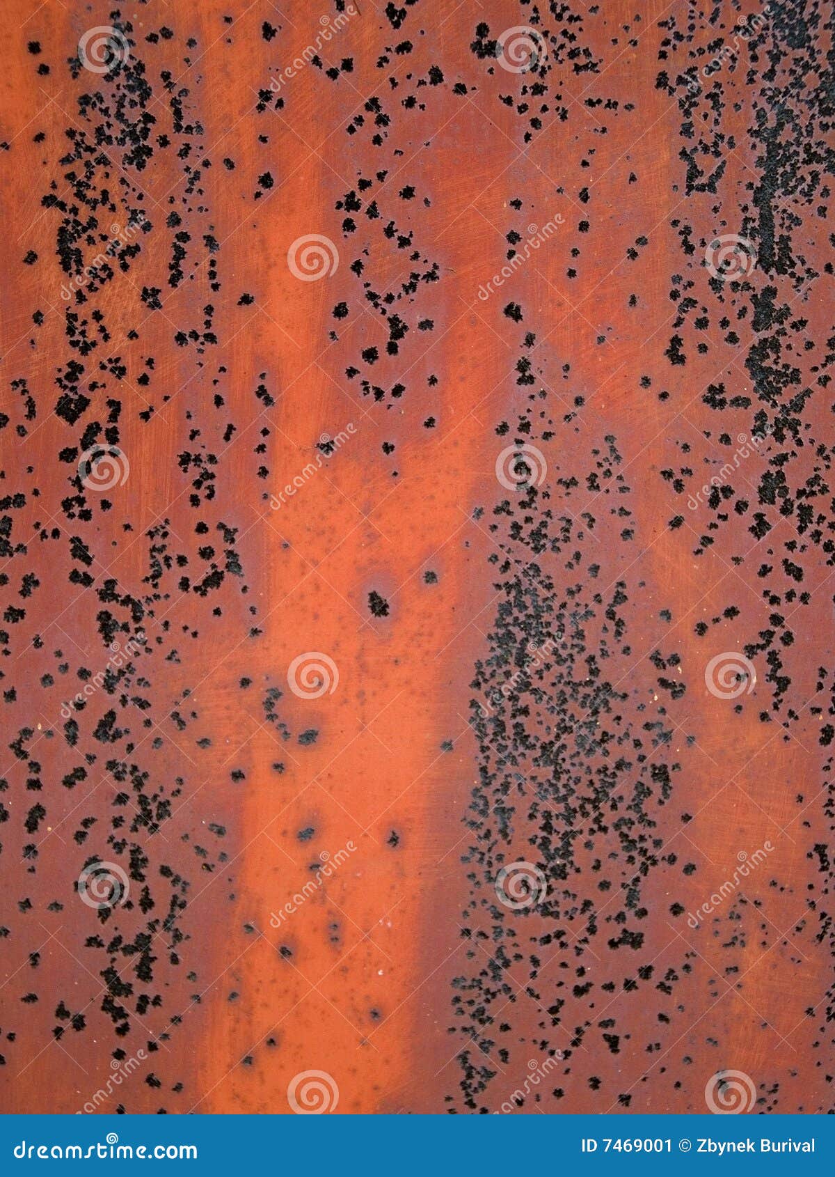 Rusty metal sheet stock image. Image of sheet, used, painted - 7469001