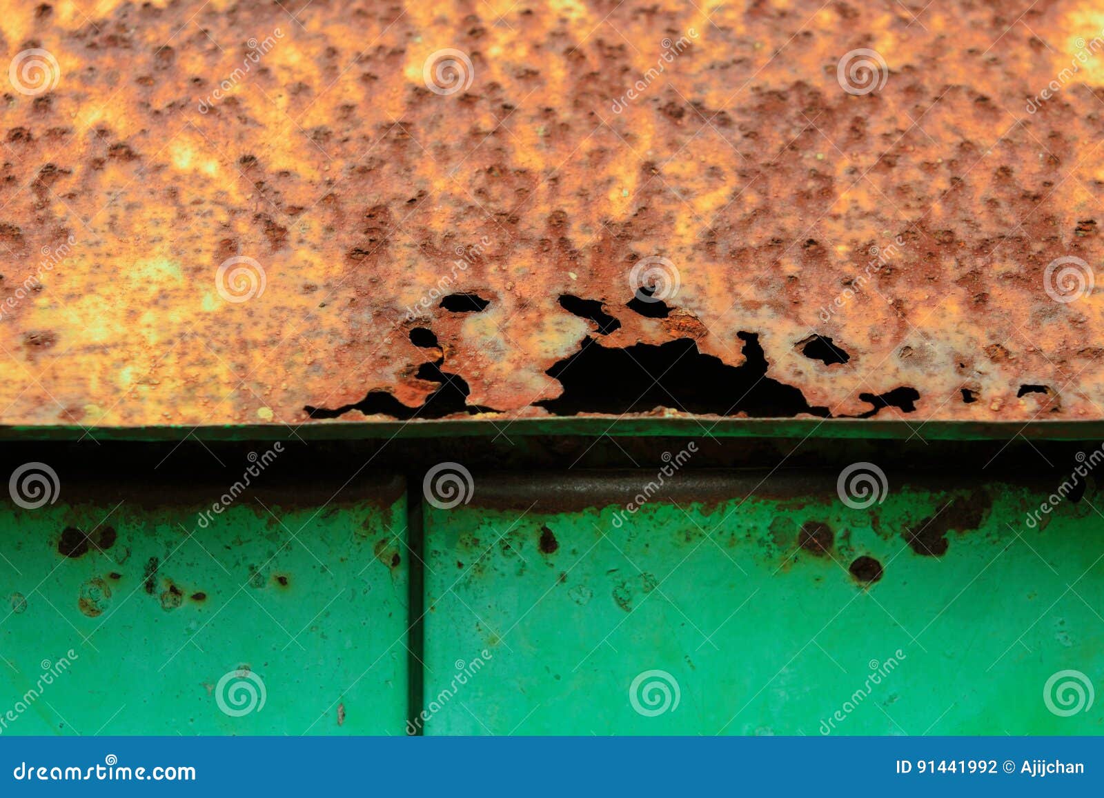 Rusty metal sheet stock photo. Image of brown, plate - 91441992