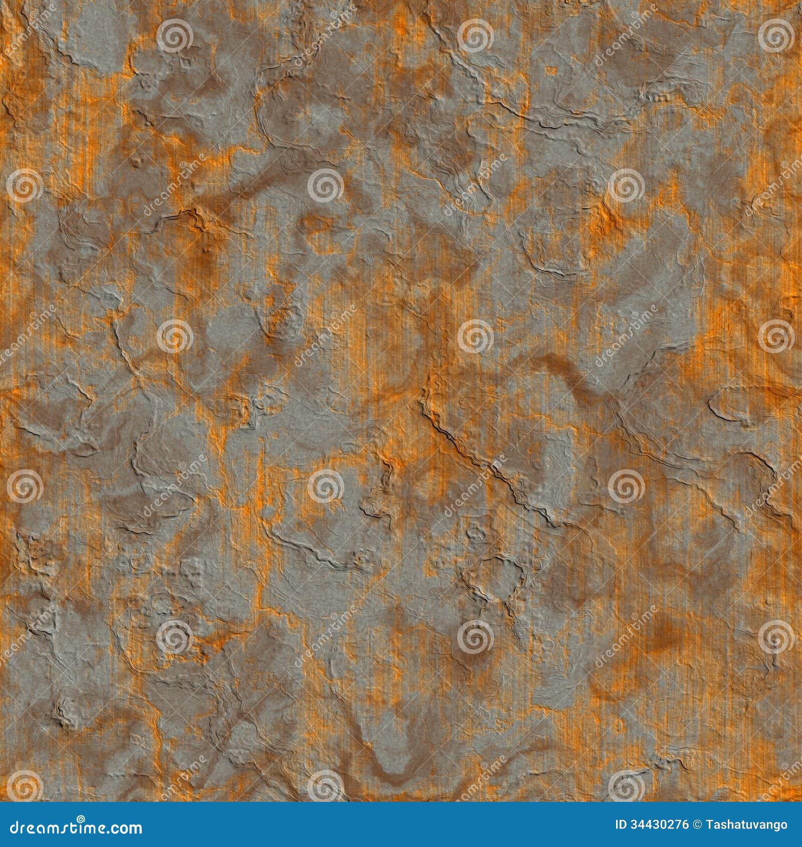 Rusty Metal Sheet. Seamless Tileable Texture. Stock Photo - Image of ...