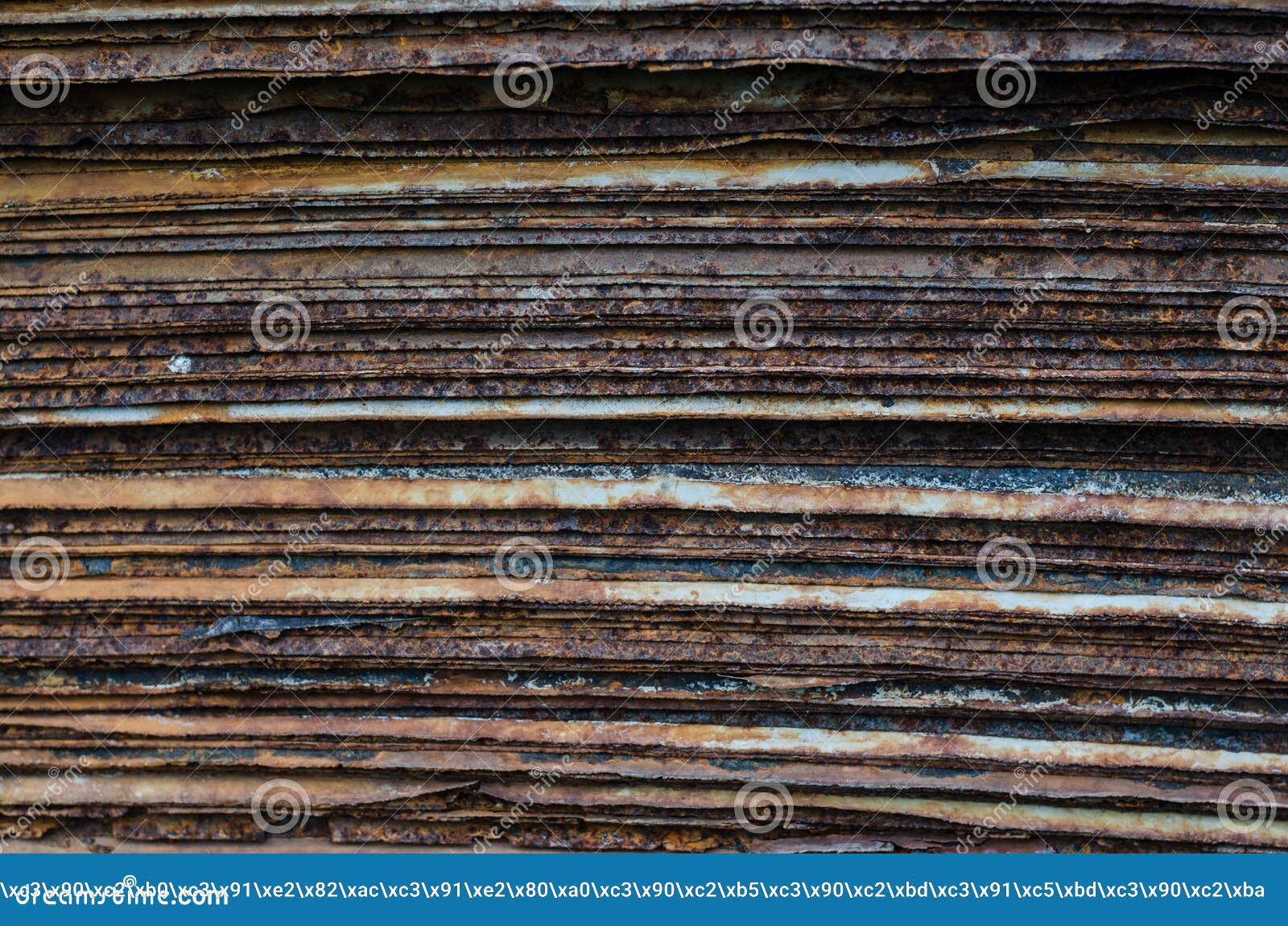 Rusty Metal. Sheets of Rusty Iron. Metal Structure. Steel Sheet. Stock ...