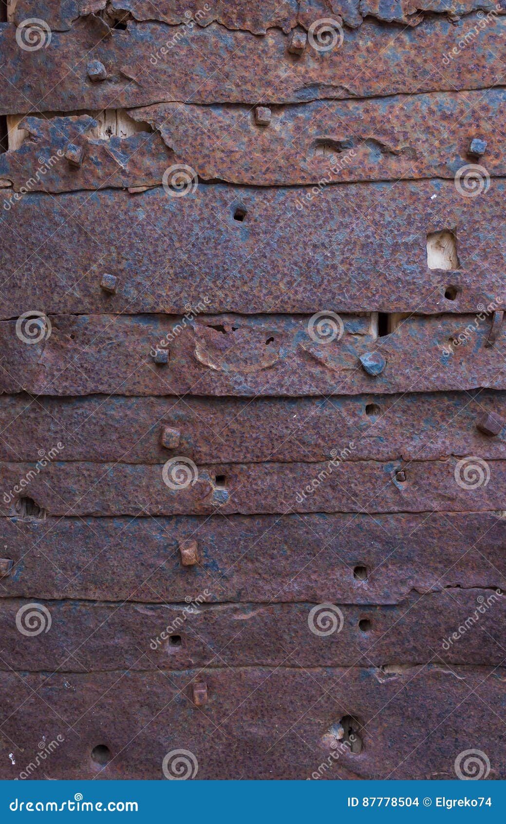 Rusty metal strip stock photo. Image of rusty, stain - 87778504
