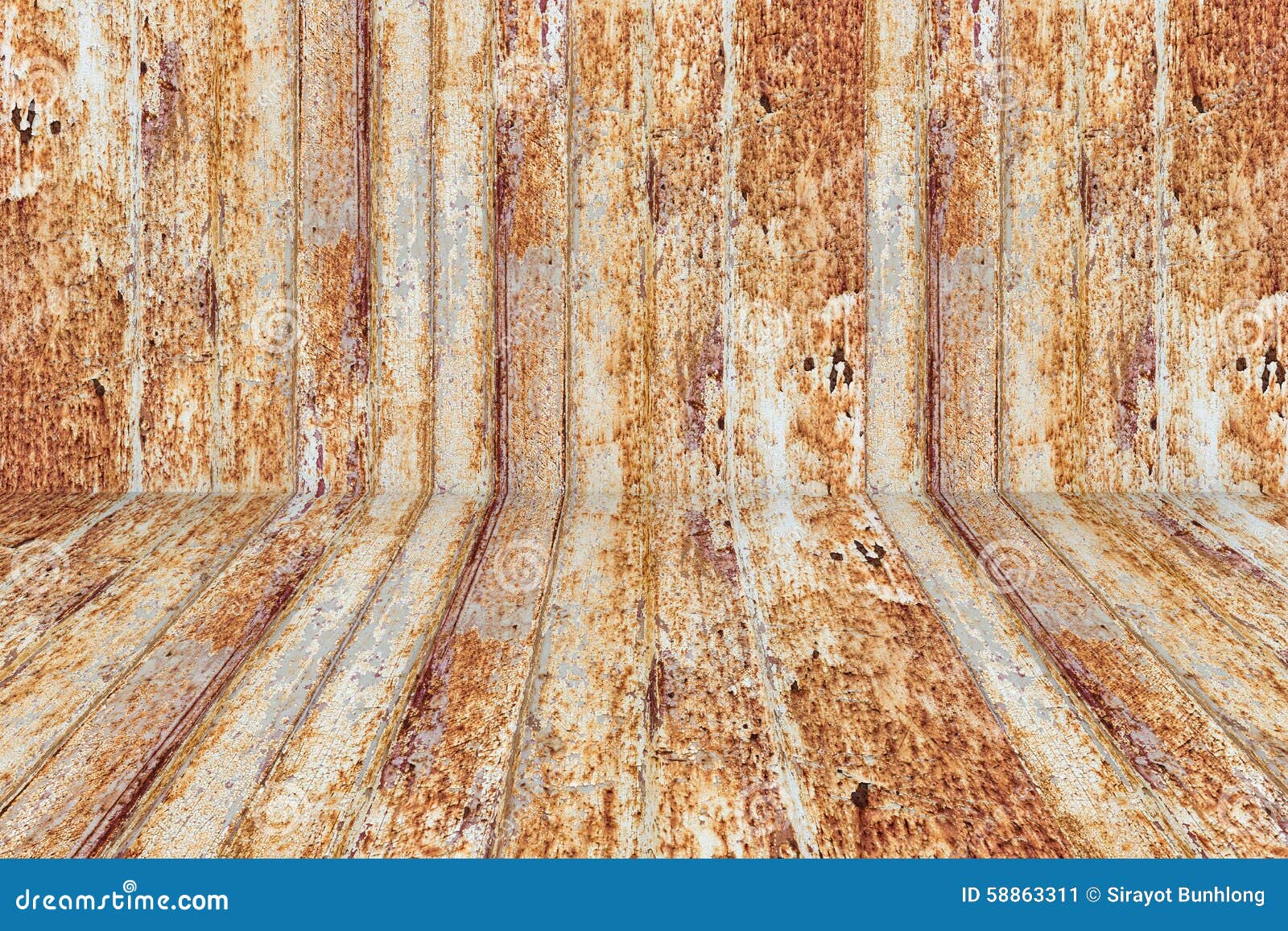 Rusty Metal Surface with Rich and Various Texture Perspective. Stock ...