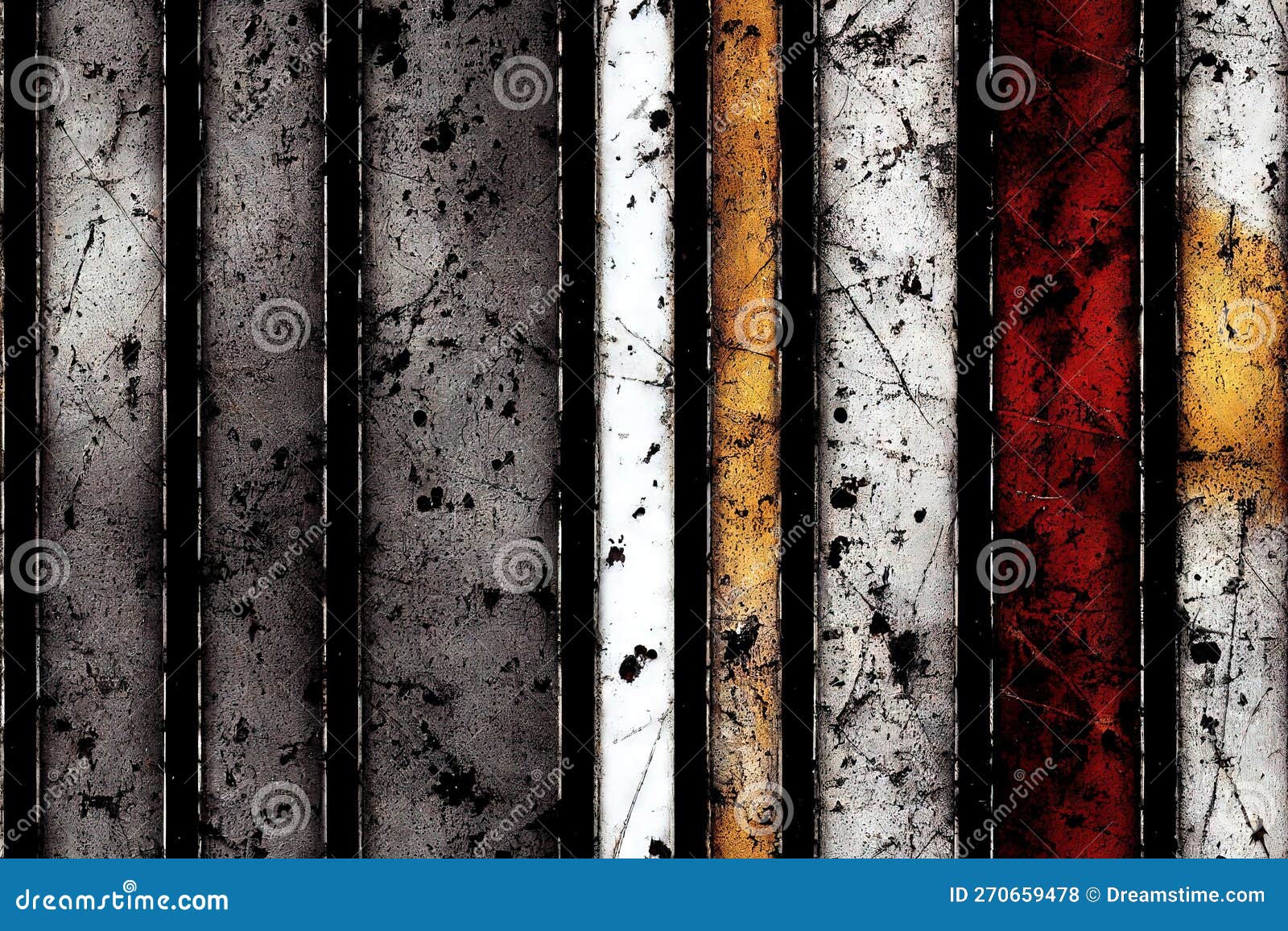 Rusty Metal Texture Background with Crack and Spots on Surface ...