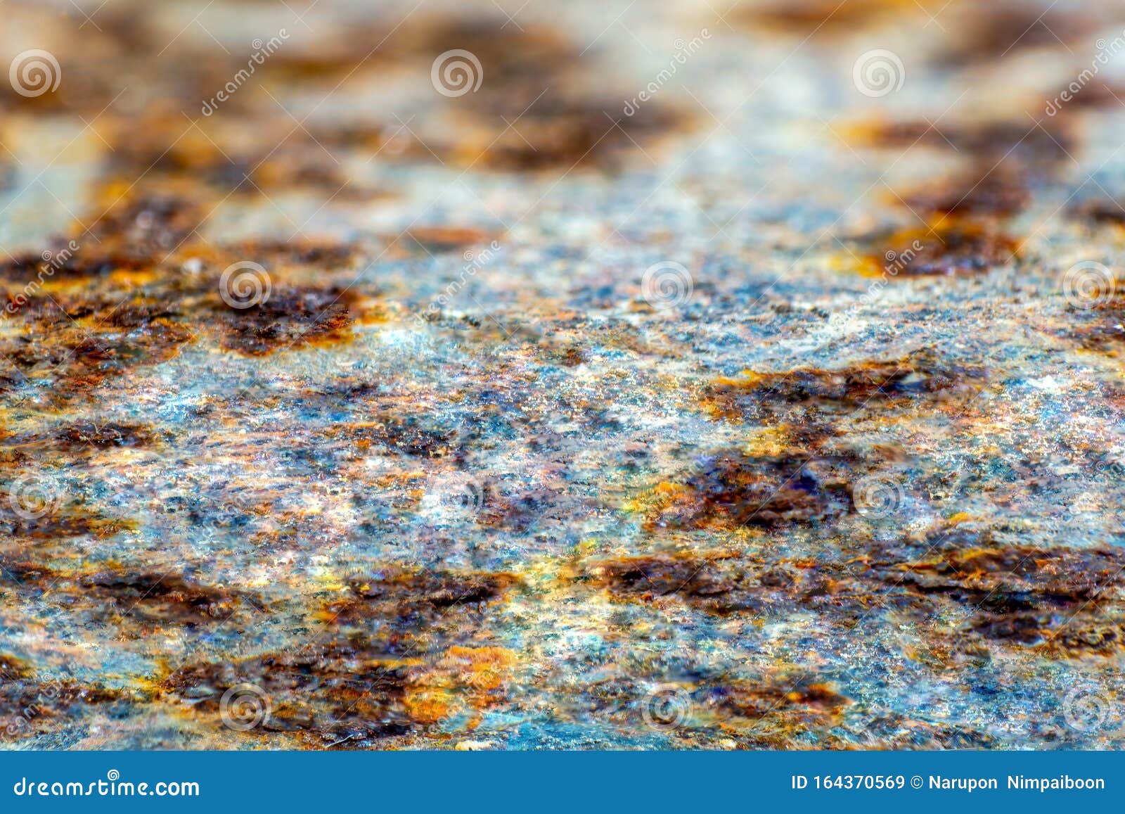 Rusty Metal Texture or Background with Streaks of Rust. Stock Image ...