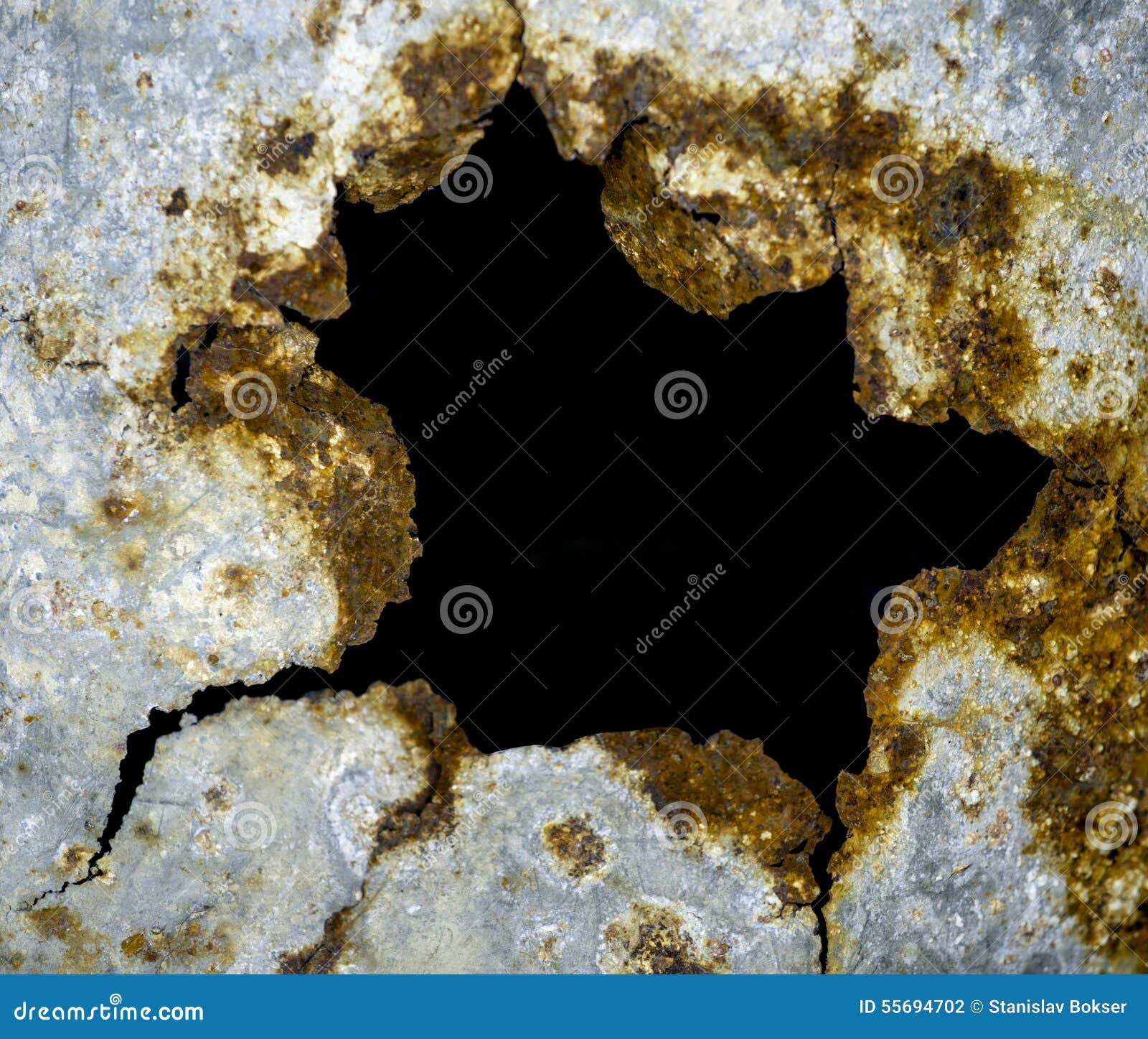 Rusty Metal Texture with Hole Isolated Stock Photo - Image of pattern ...