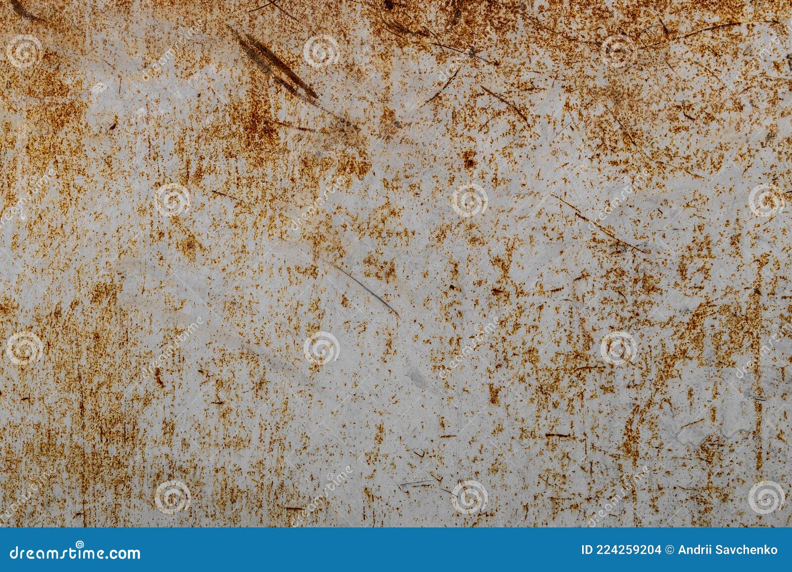 Rusty Metal Texture. Peeling Paint on the Rust Wall Stock Photo - Image ...