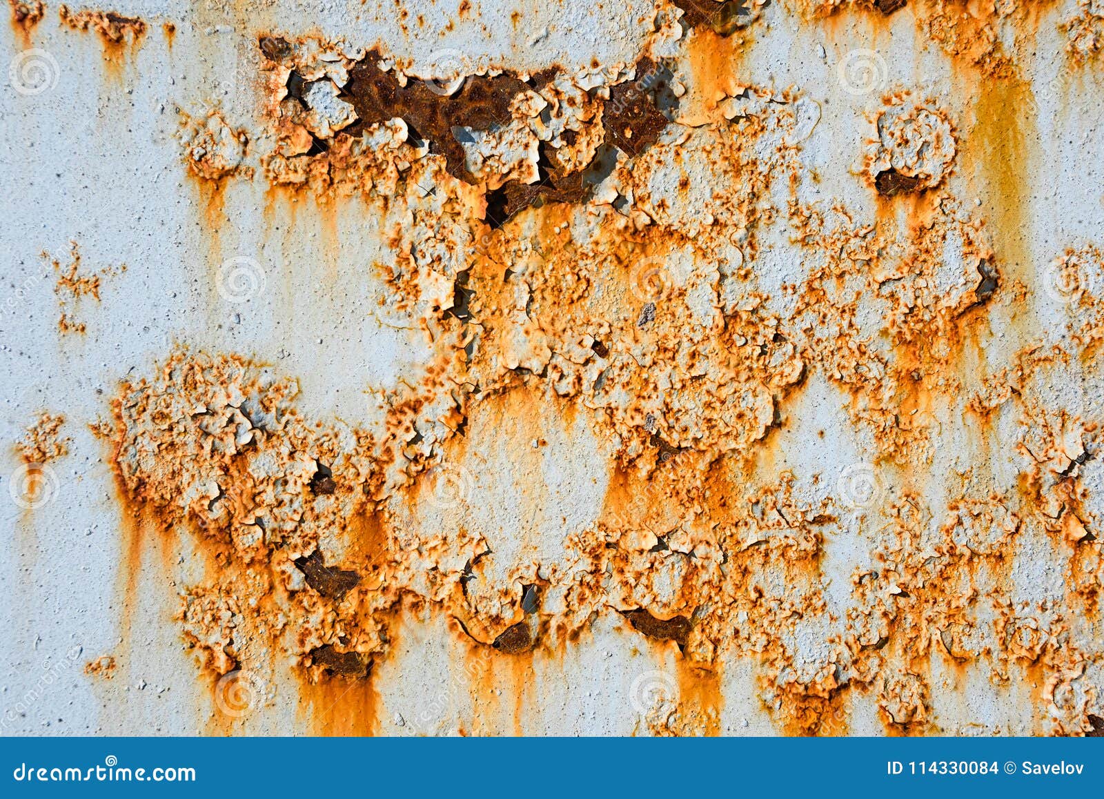 Rusty Metal Texture with Streaks Stock Photo - Image of peeled ...
