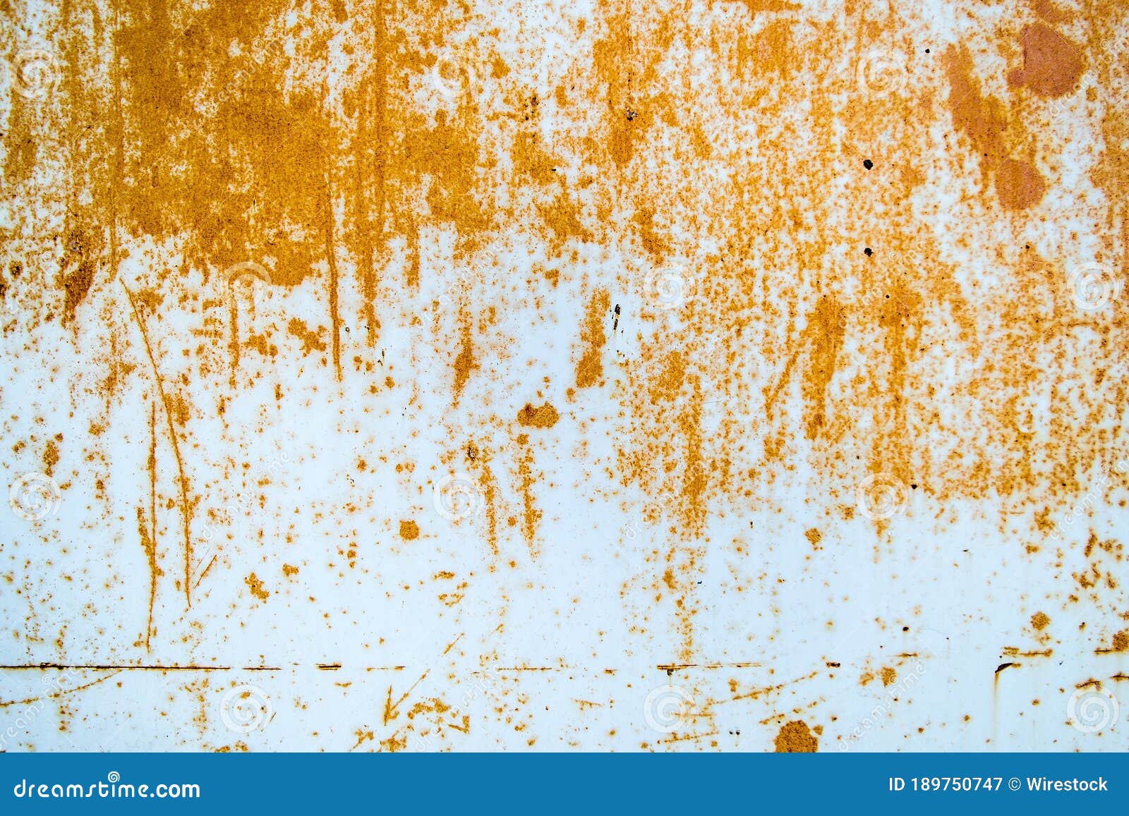 Rusty Metal Texture with Yellow Paint Splashes Stock Image - Image of ...
