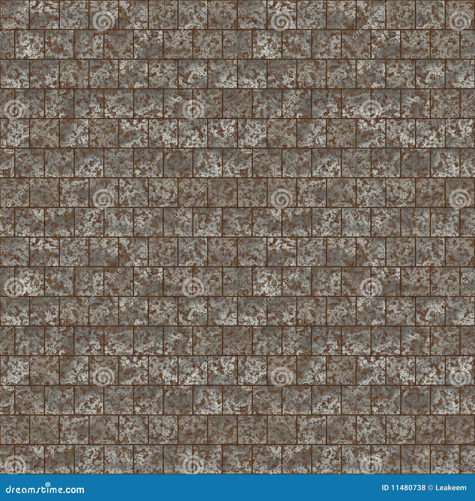 Rusty metal tiles stock illustration. Illustration of steel - 11480738