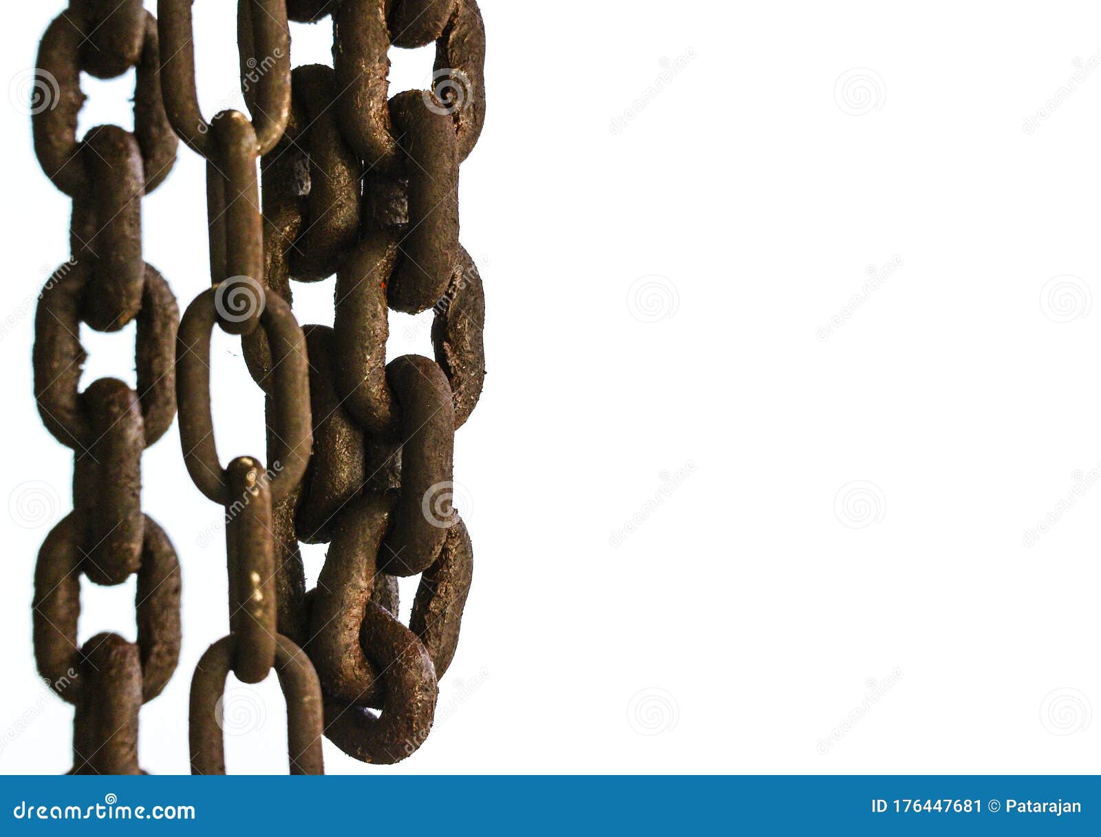 Red Vertical DNA Chain Close Up With Blue Chemical Formulas On ...