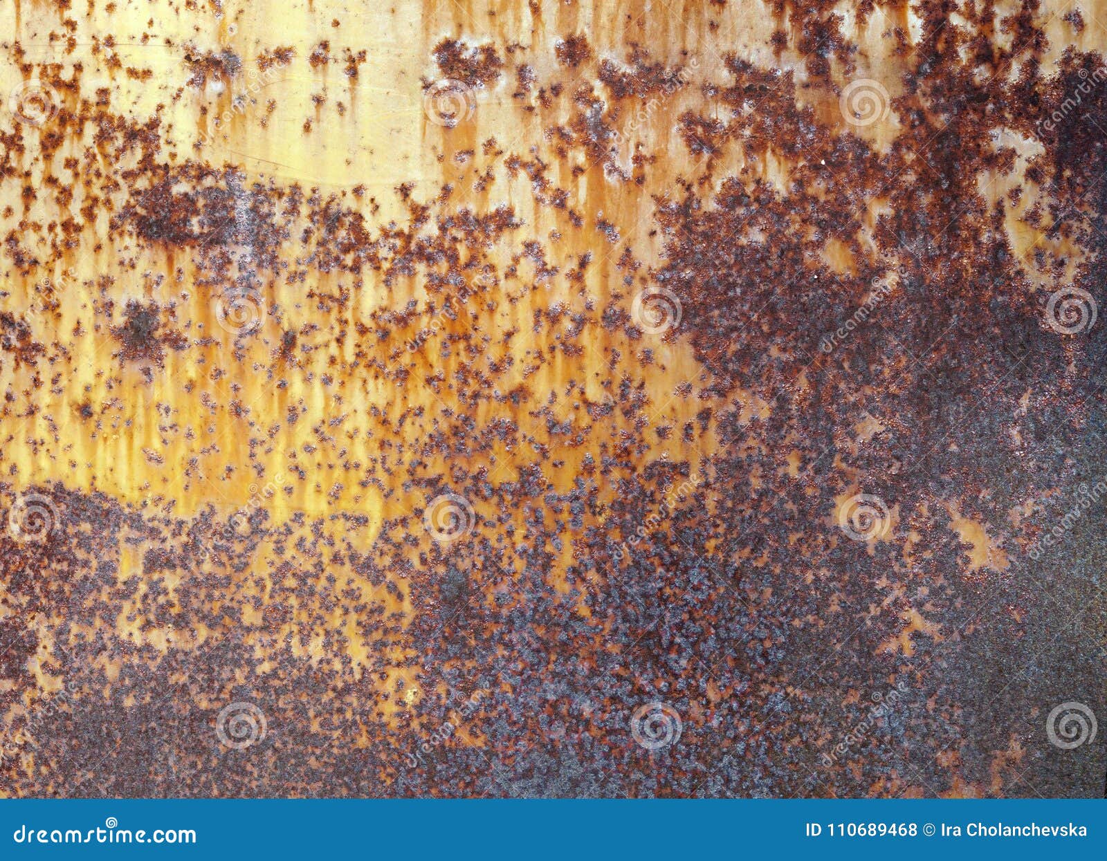 Rusty Metal Wall Background Stock Photo - Image of dirty, industry ...