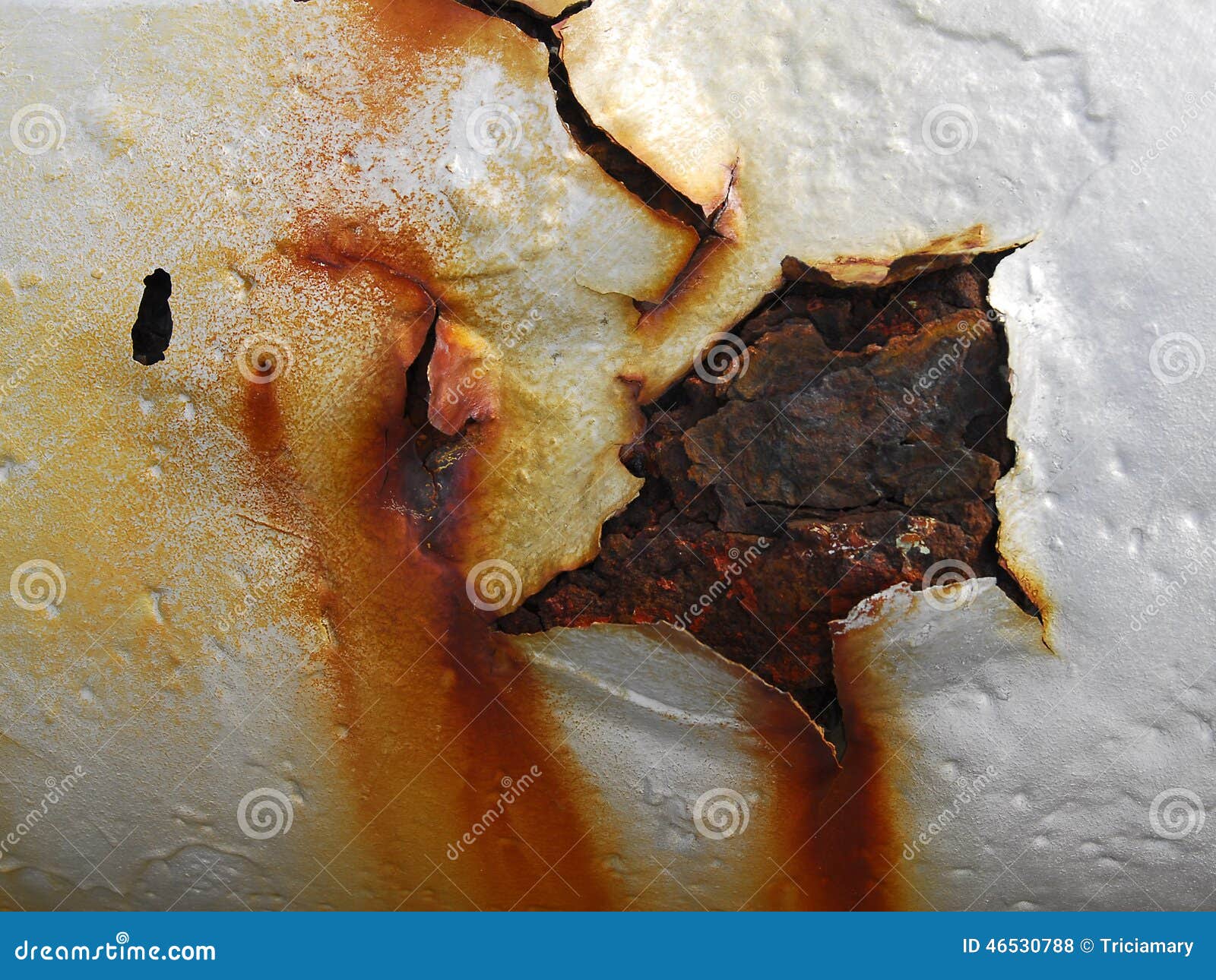 Rusty Metal stock photo. Image of bleed, gash, rusts - 46530788