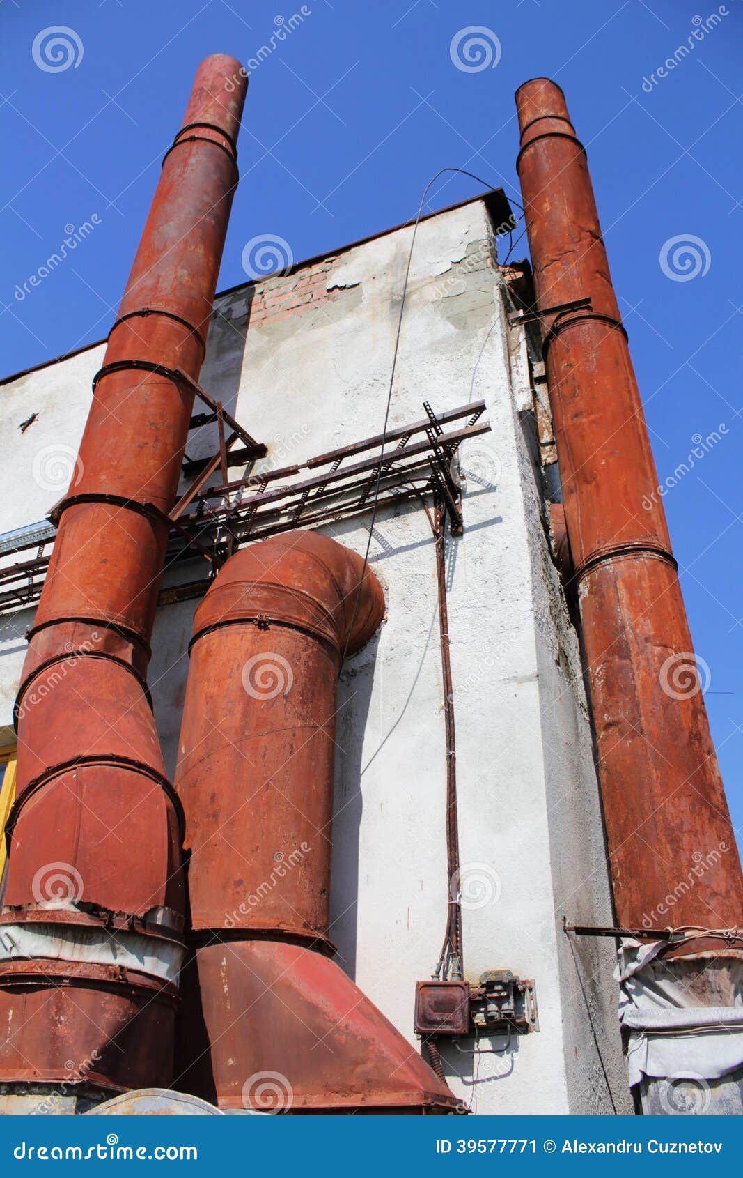 Rusty Metallic Texture. Oxidation Of The Metal. Grunge, Steampunk, Rock ...