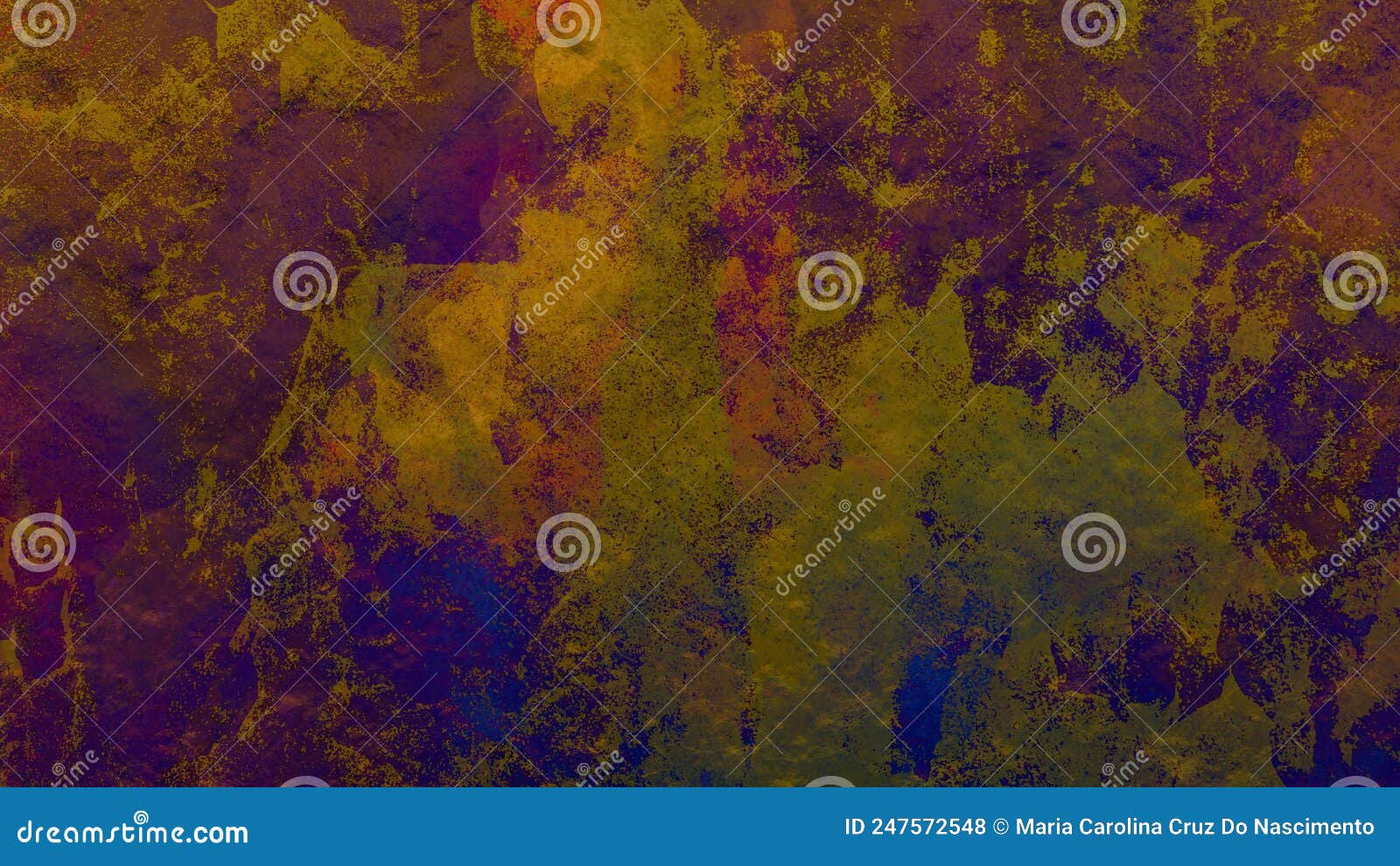 Rusty Metallic Distressed Bronze Texture. Stock Illustration ...