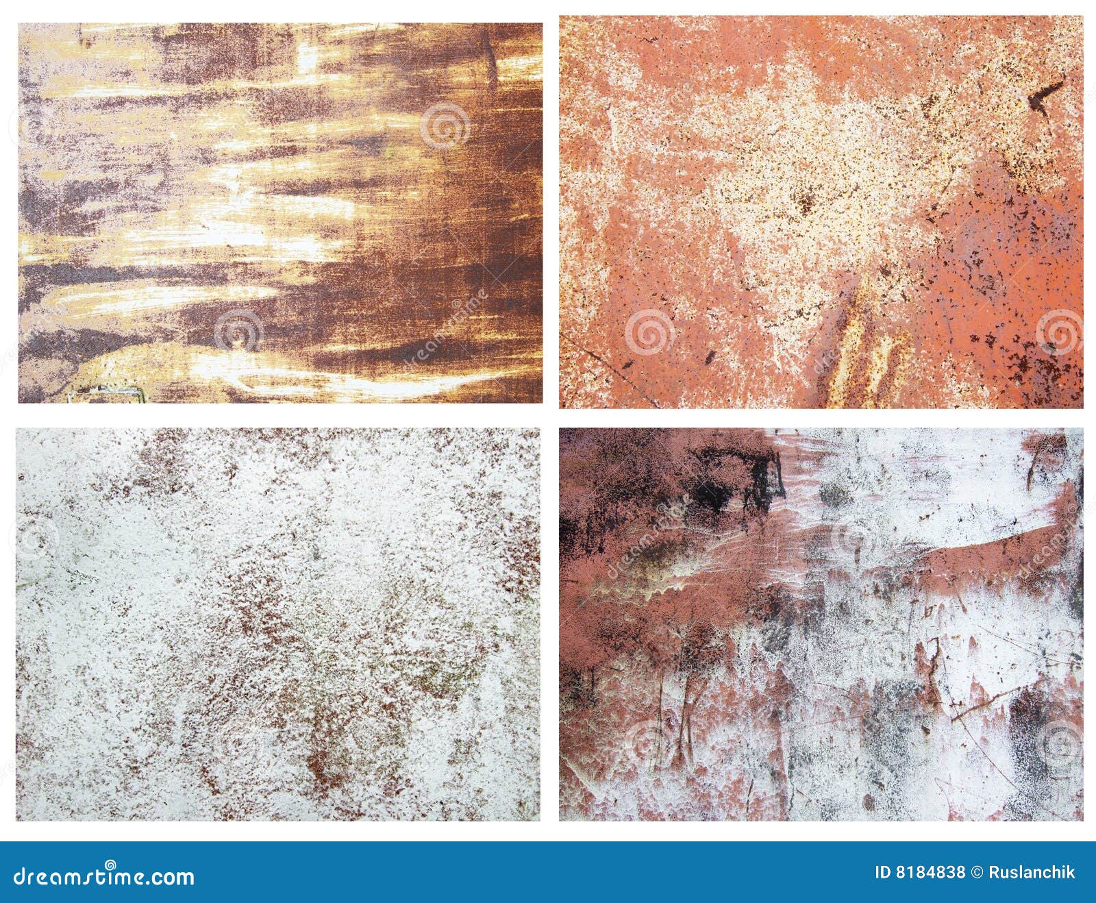 Rusty Metallic Texture. Oxidation Of The Metal. Grunge, Steampunk, Rock ...