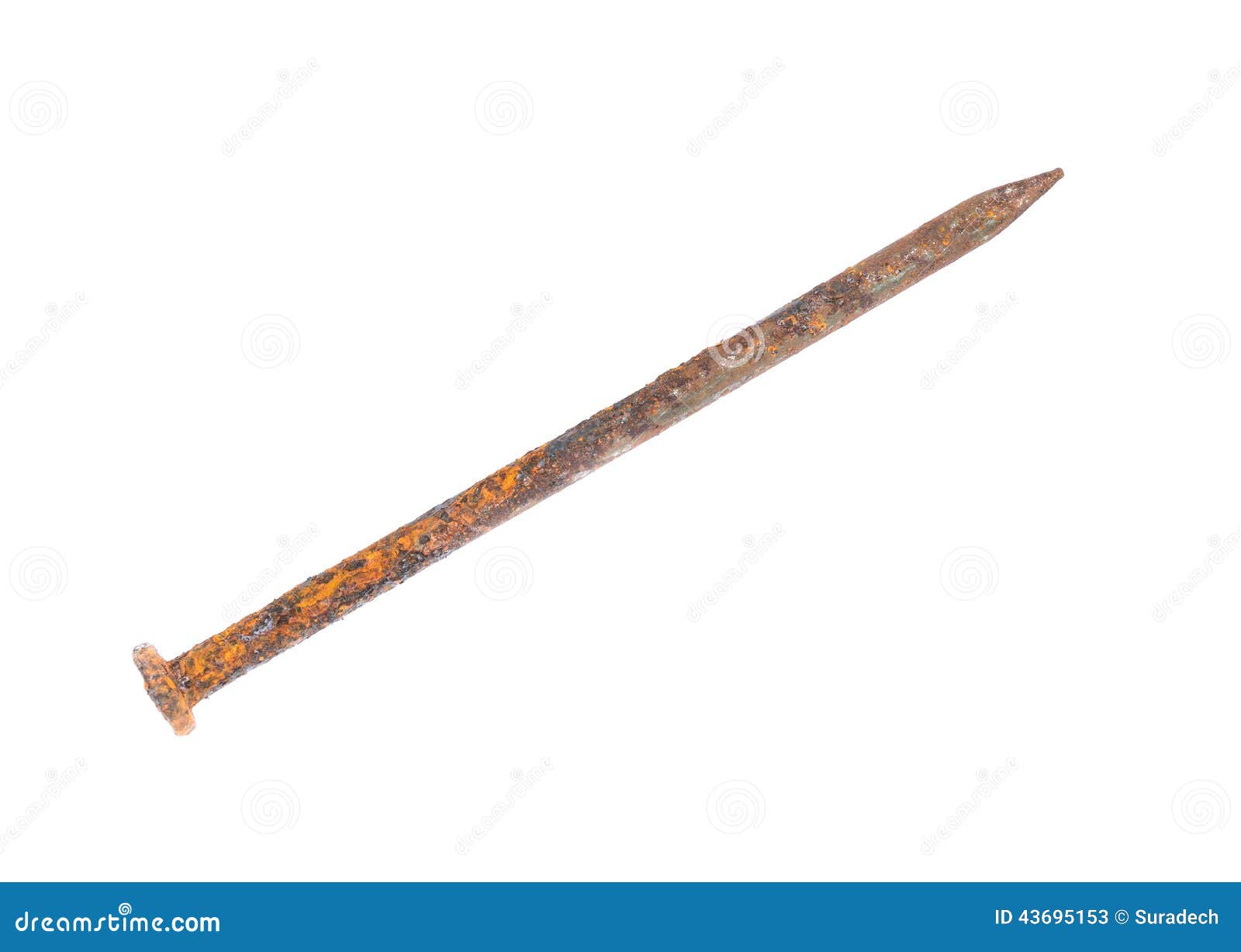 Rusted Iron Nail