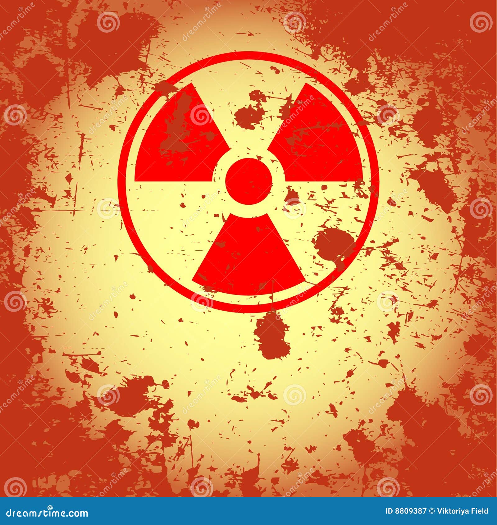 Nuclear Symbol Stock Image | CartoonDealer.com #7391119